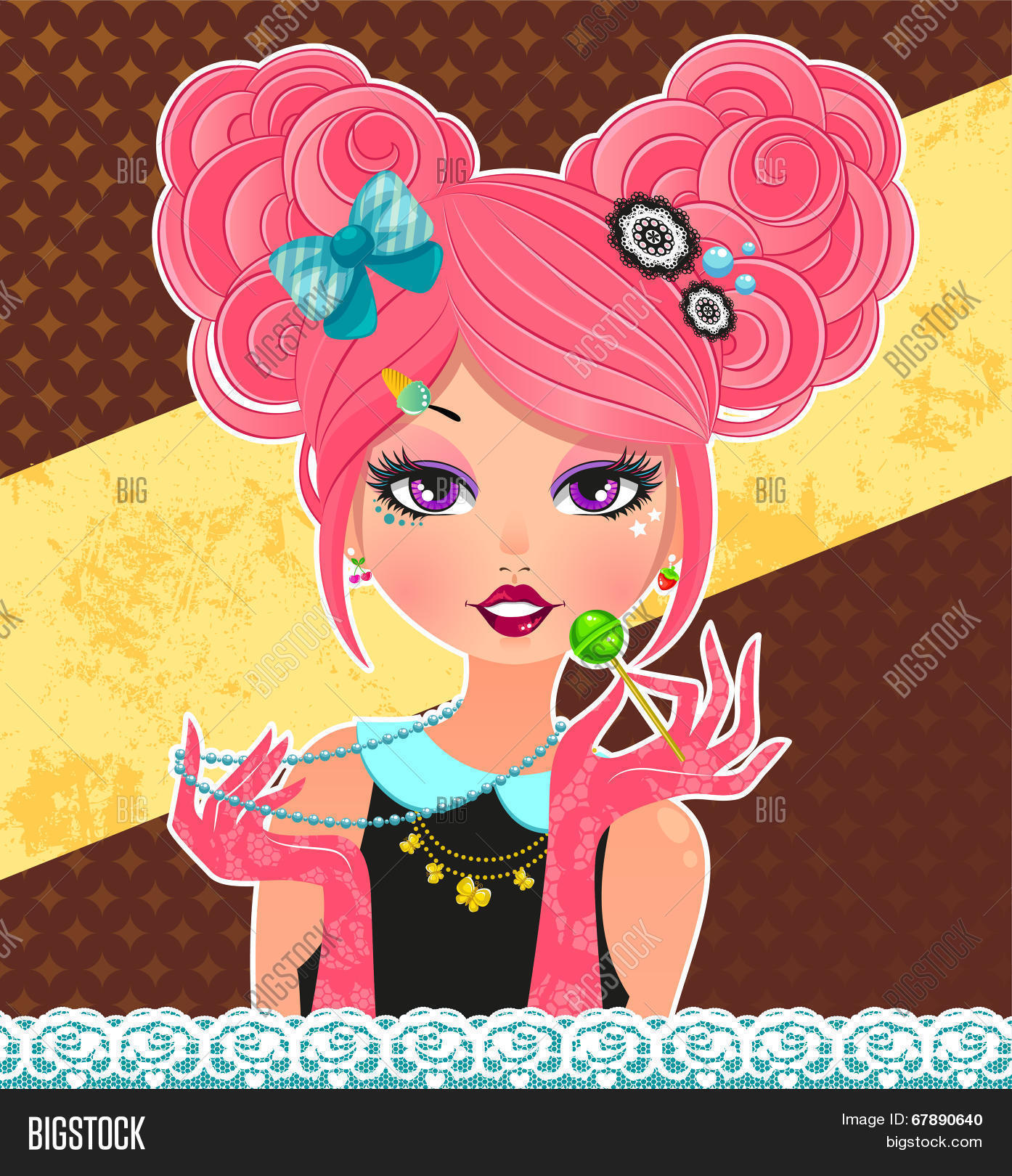 Cute Fashion Vector & Photo (Free Trial) | Bigstock