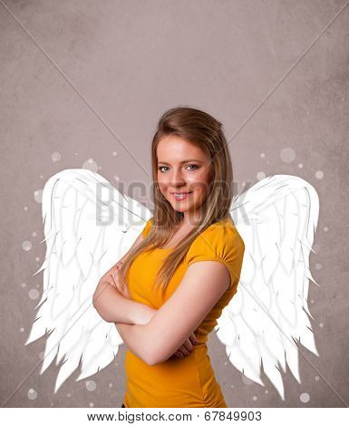 Cute Person Angel Image & Photo (Free Trial) | Bigstock
