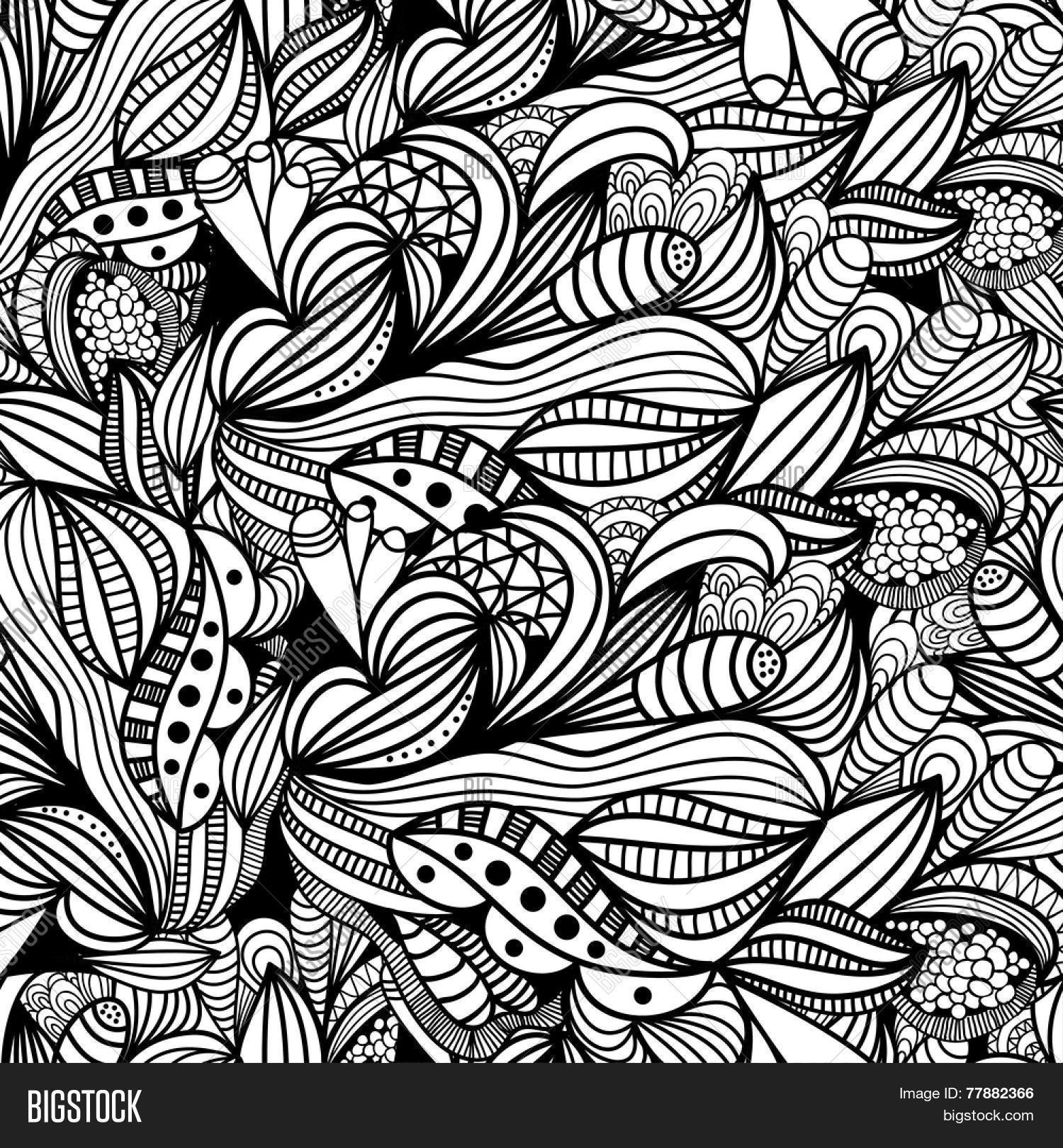 Hand Drawn Abstract Vector & Photo (Free Trial) | Bigstock