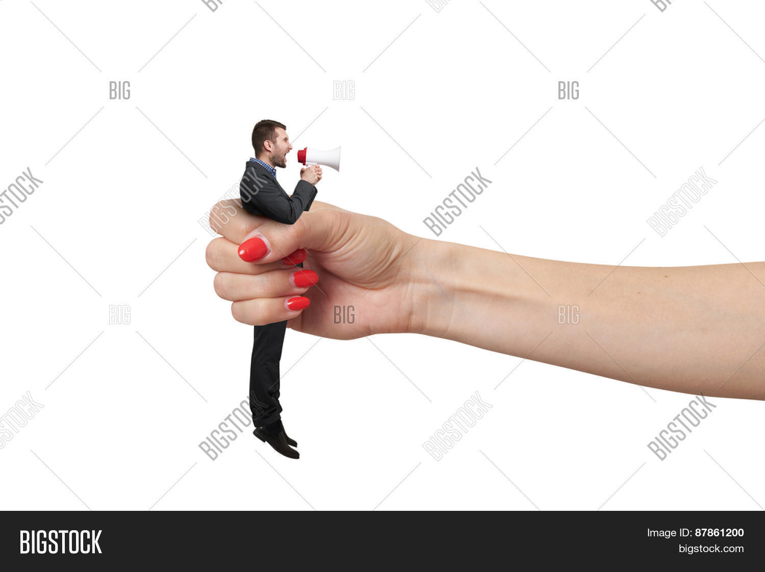 Big Female Hand Image & Photo (Free Trial) | Bigstock
