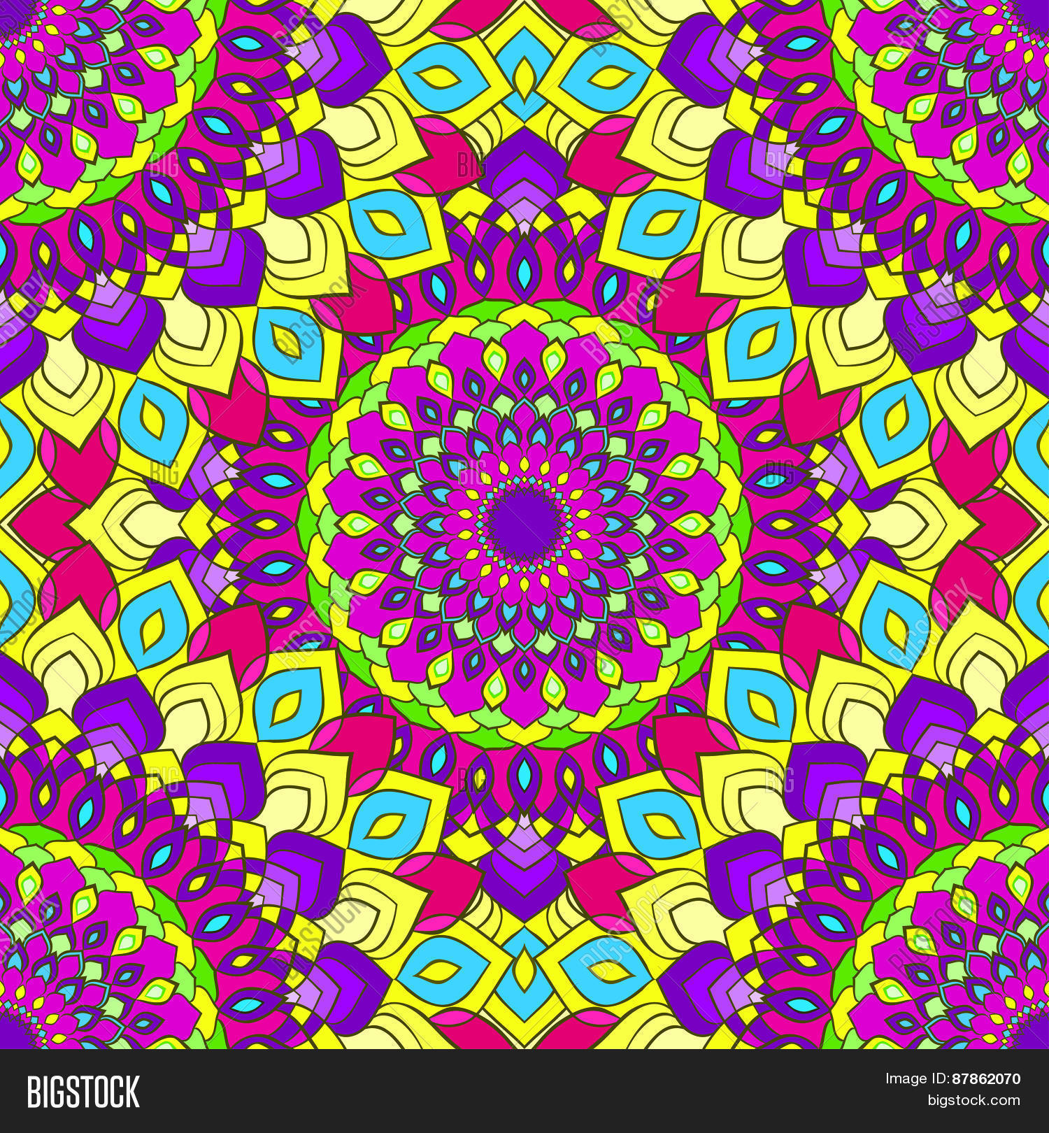 Bright Hand-drawing Vector & Photo (Free Trial) | Bigstock