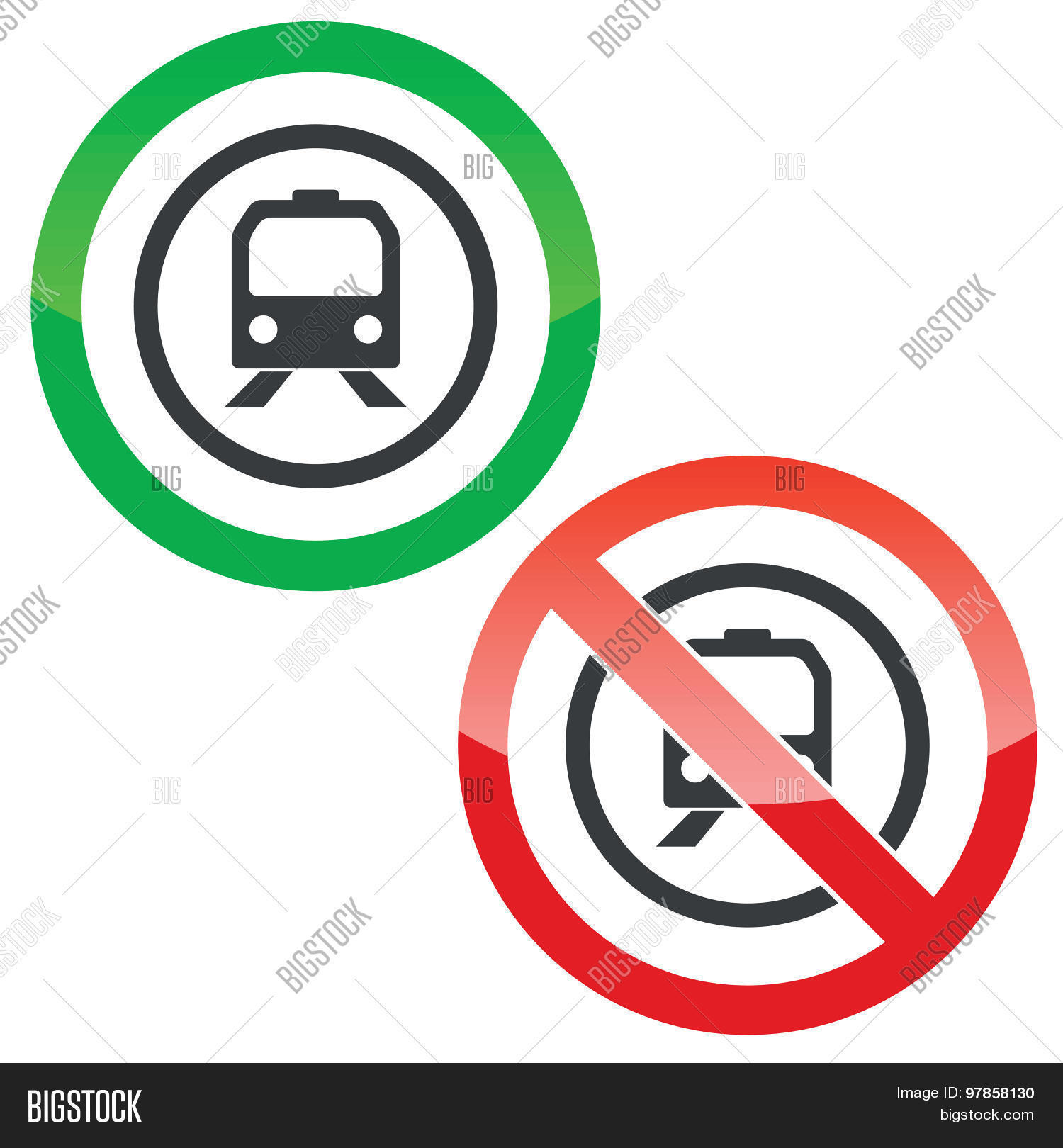 Train Permission Vector & Photo (Free Trial) | Bigstock