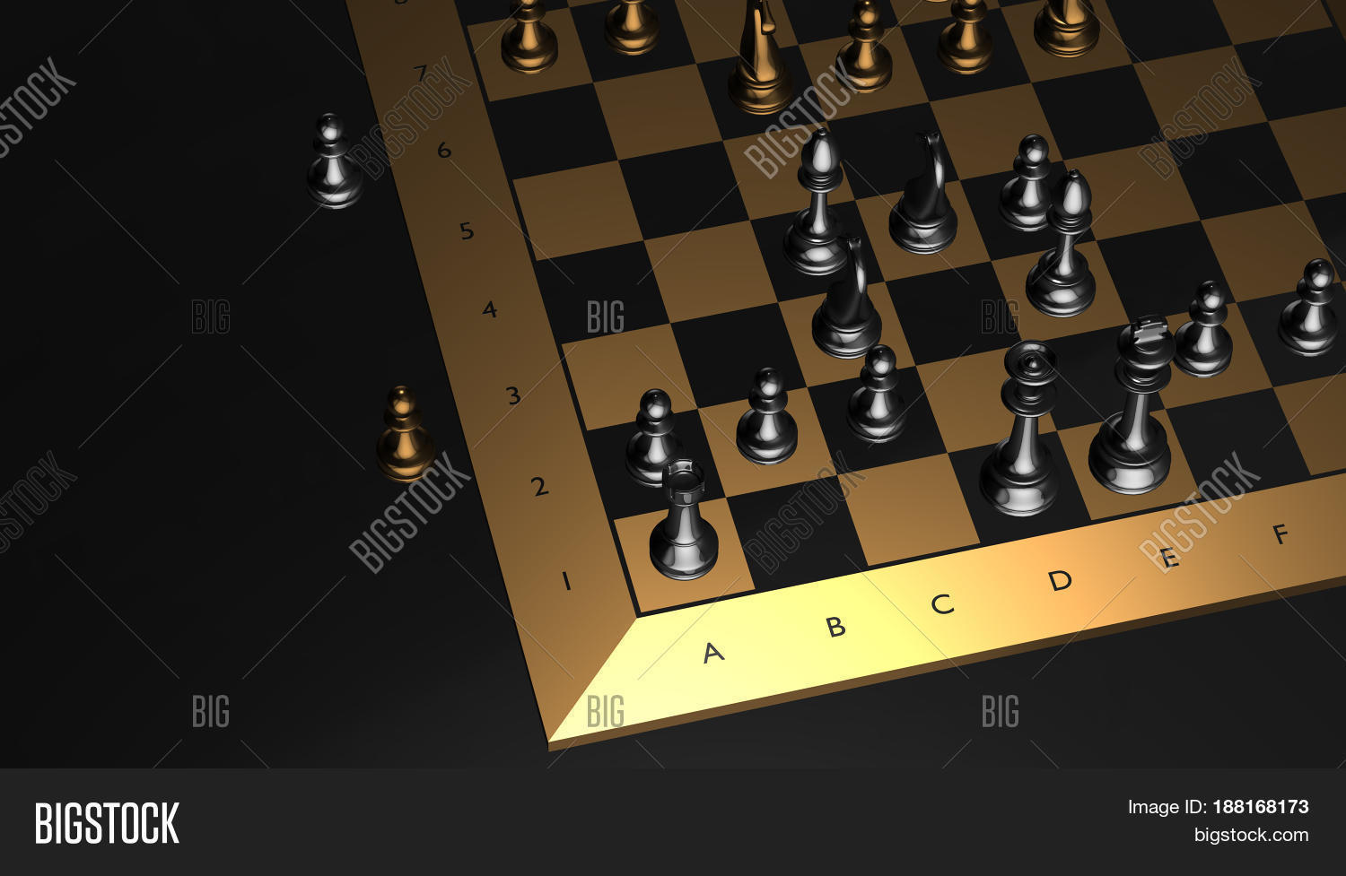 Chess Game, Gold Image & Photo (Free Trial) | Bigstock
