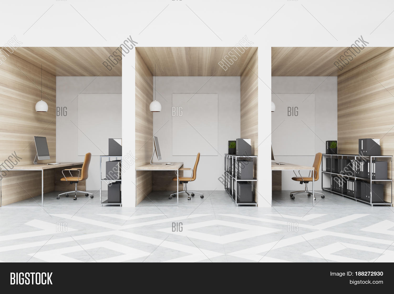 Office Cubicles Office Image & Photo (Free Trial) | Bigstock
