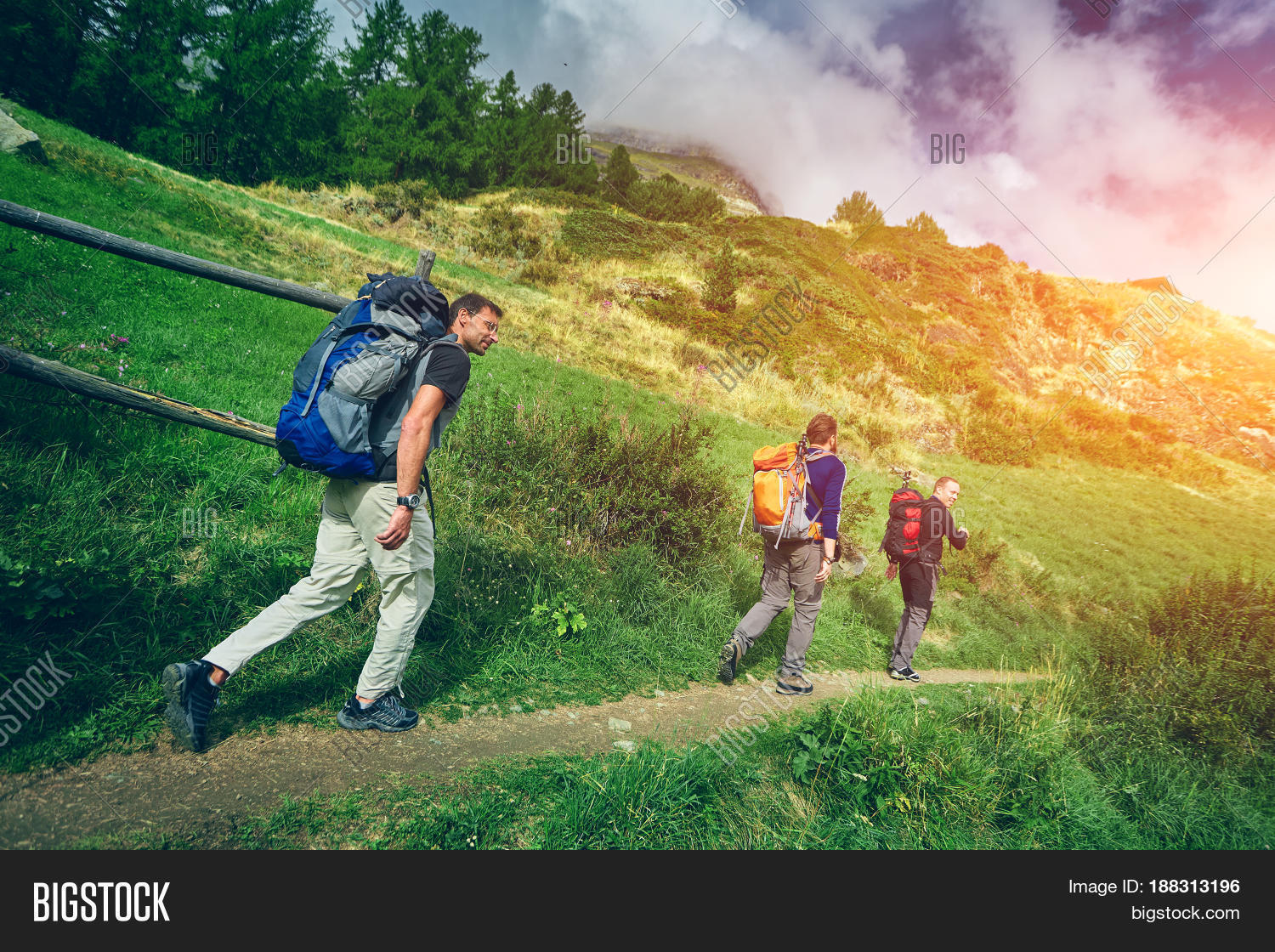 Thee Hikers Apls Image & Photo (Free Trial) | Bigstock