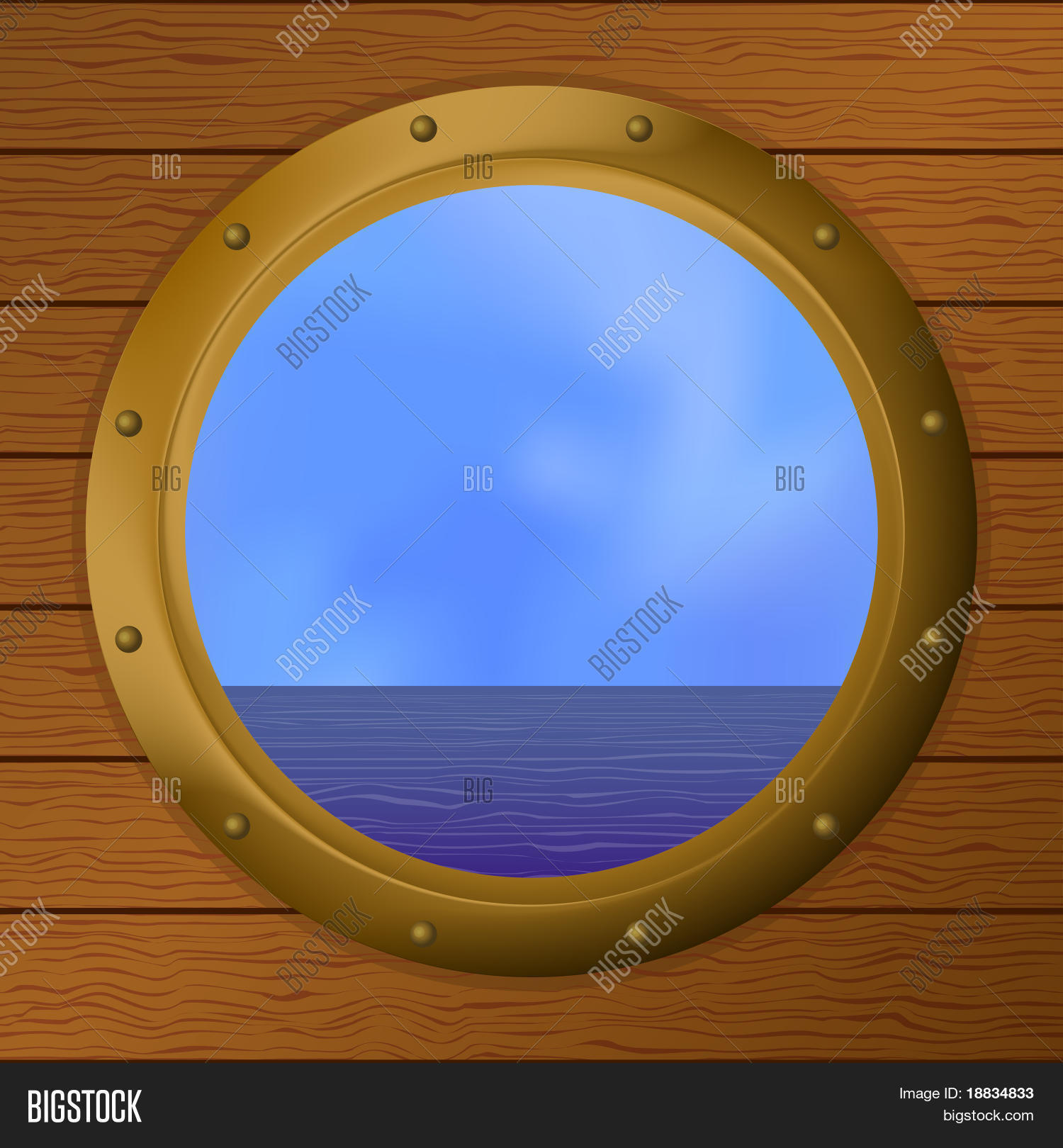 Sea Ship Window Vector & Photo (Free Trial) | Bigstock