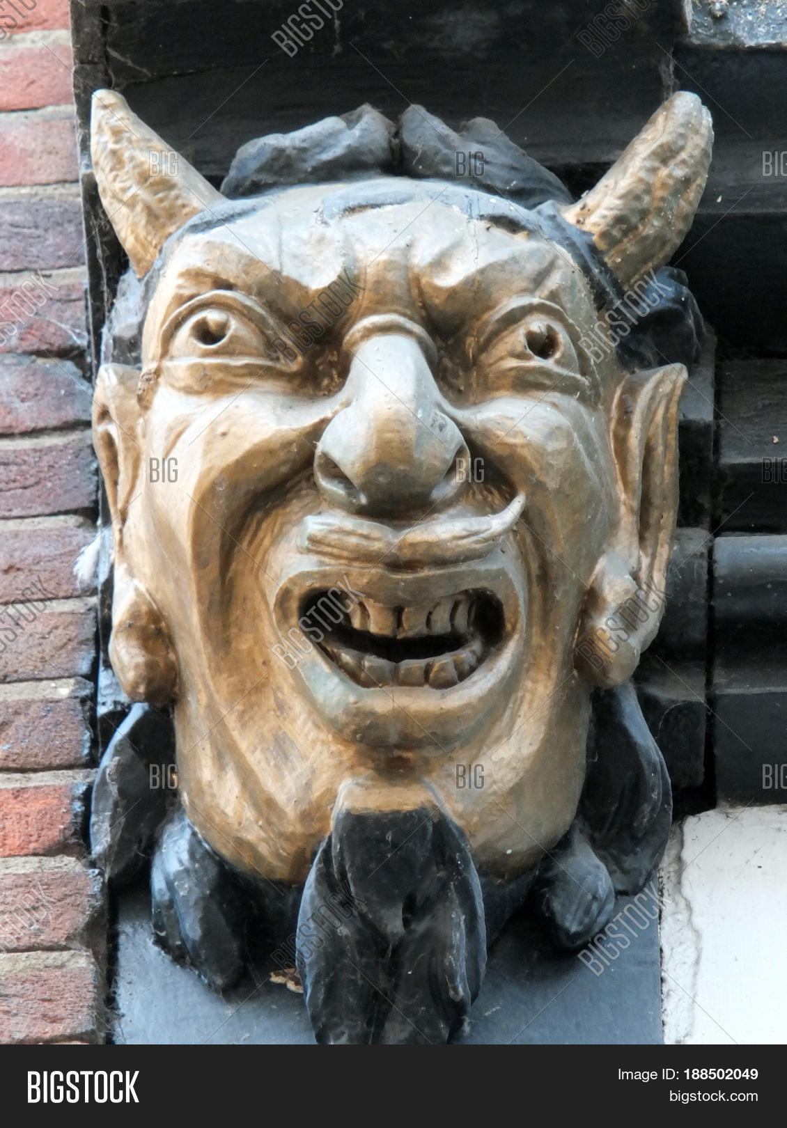 Evil Gargoyle Face