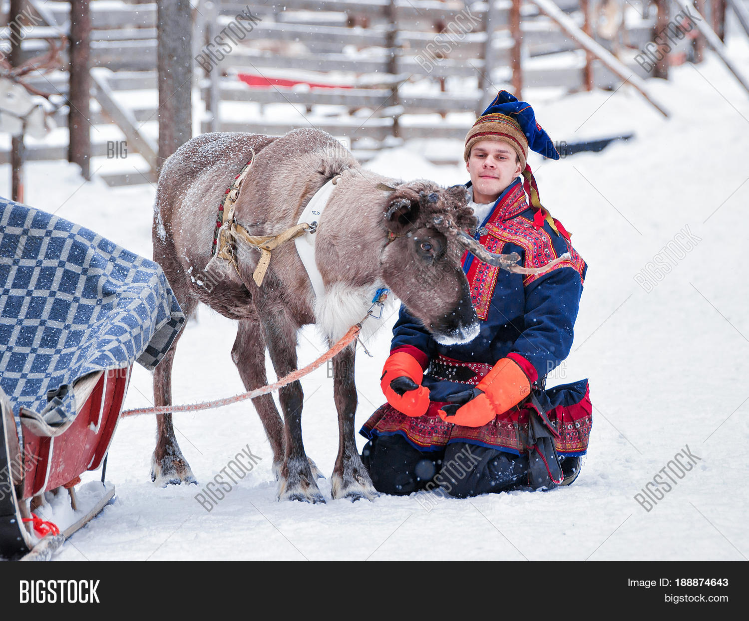 Man Tradidional Saami Image & Photo (Free Trial) | Bigstock