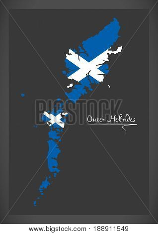 Outer Hebrides Map Image & Photo (Free Trial) | Bigstock