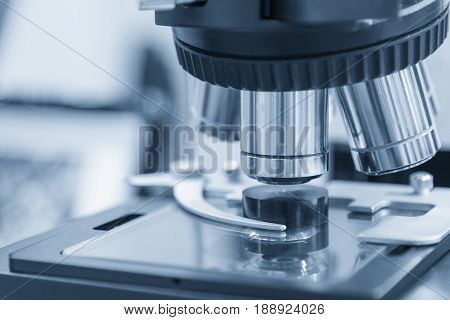 Microscope Light Blue Image & Photo (Free Trial) | Bigstock