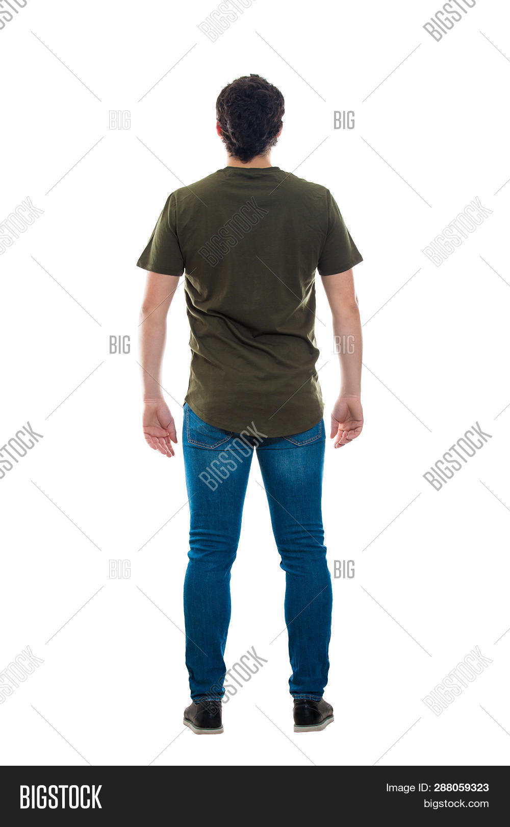 Full Length Rear View Image & Photo (Free Trial) | Bigstock