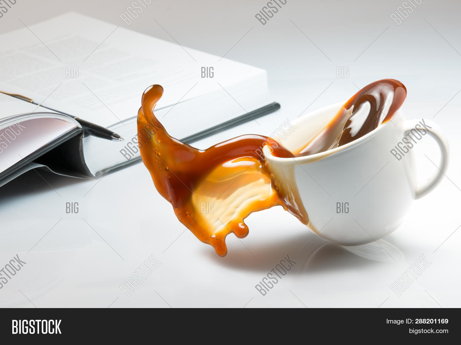 Falling Spilling Cup Image & Photo (Free Trial) | Bigstock