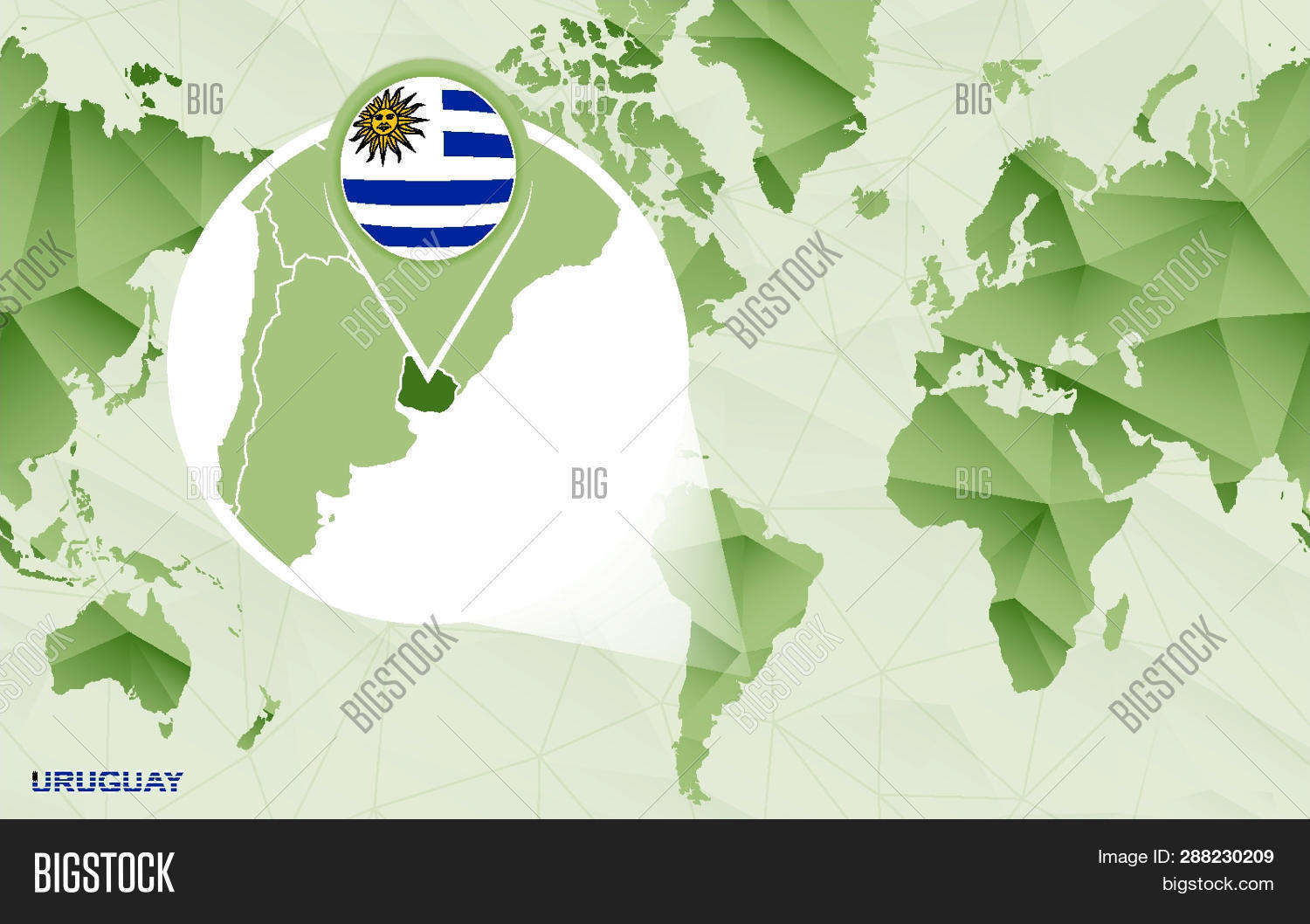 America Centric World Vector & Photo (Free Trial) | Bigstock