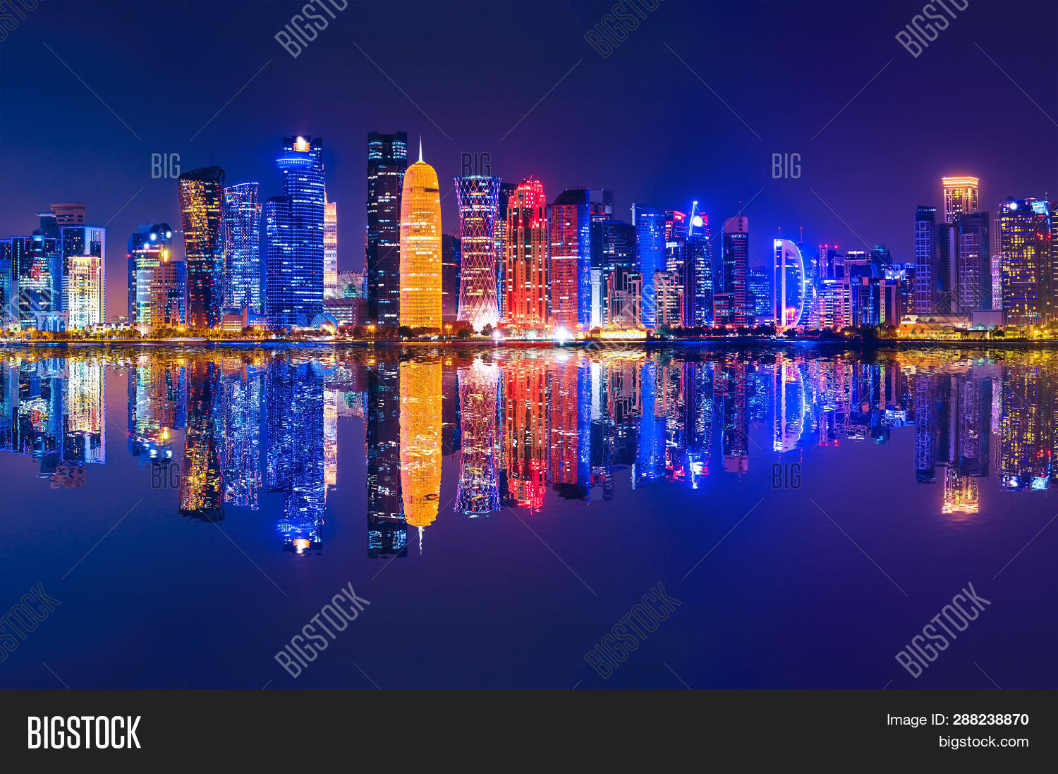 Capital City Qatar By Image & Photo (Free Trial) | Bigstock