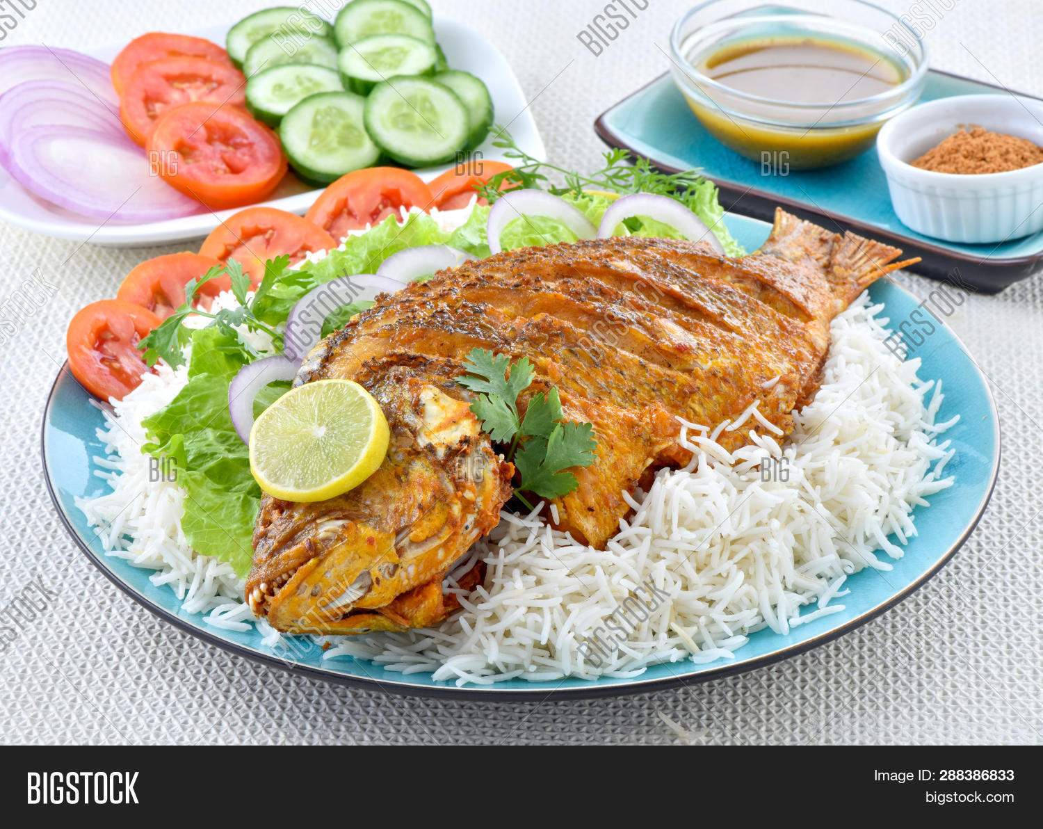 Fried Whole Fish Boild Image & Photo (Free Trial) | Bigstock