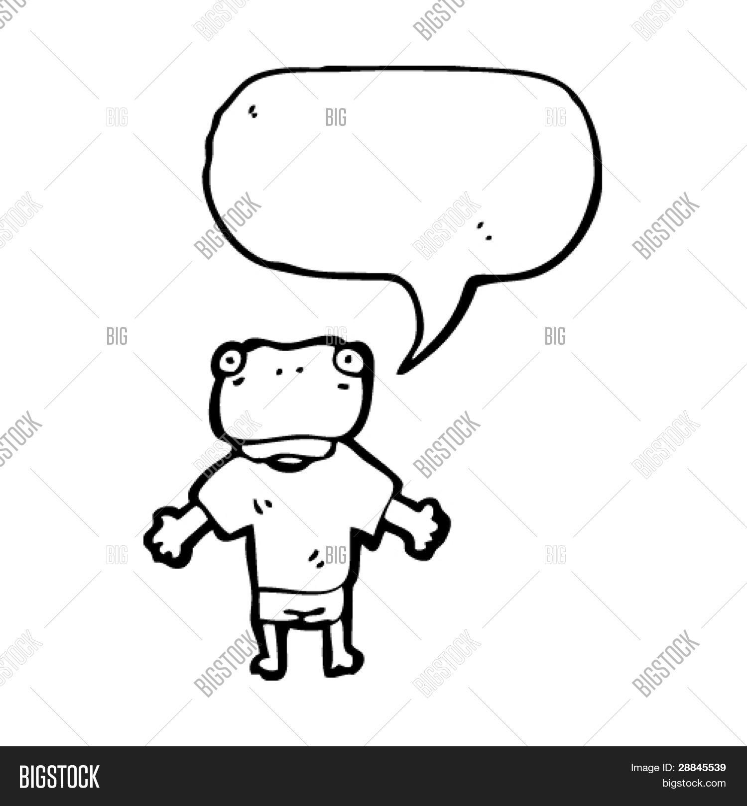 Frog Wearing Clothes Vector & Photo (Free Trial) | Bigstock