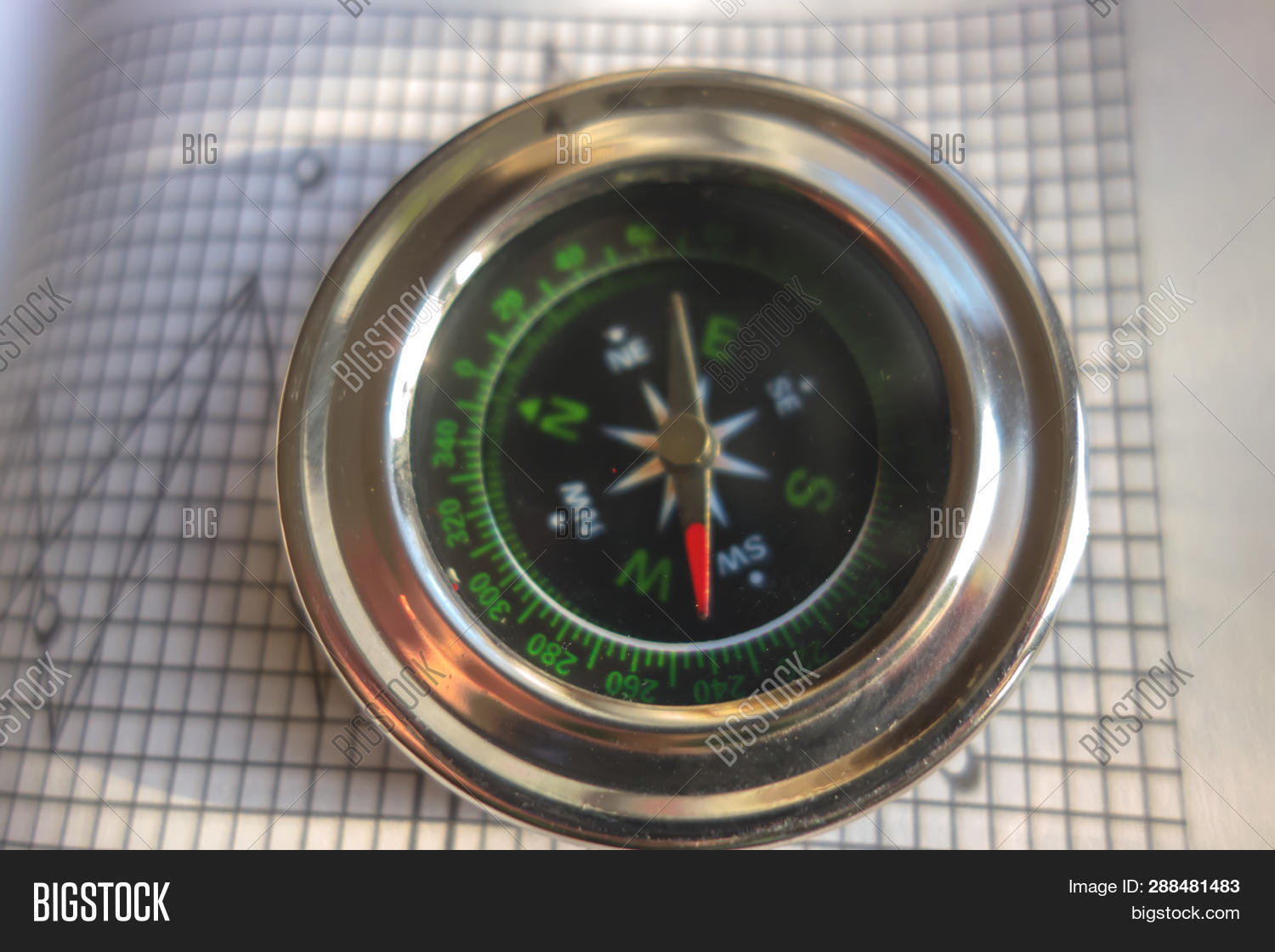 Compass On Forex Image & Photo (Free Trial) | Bigstock