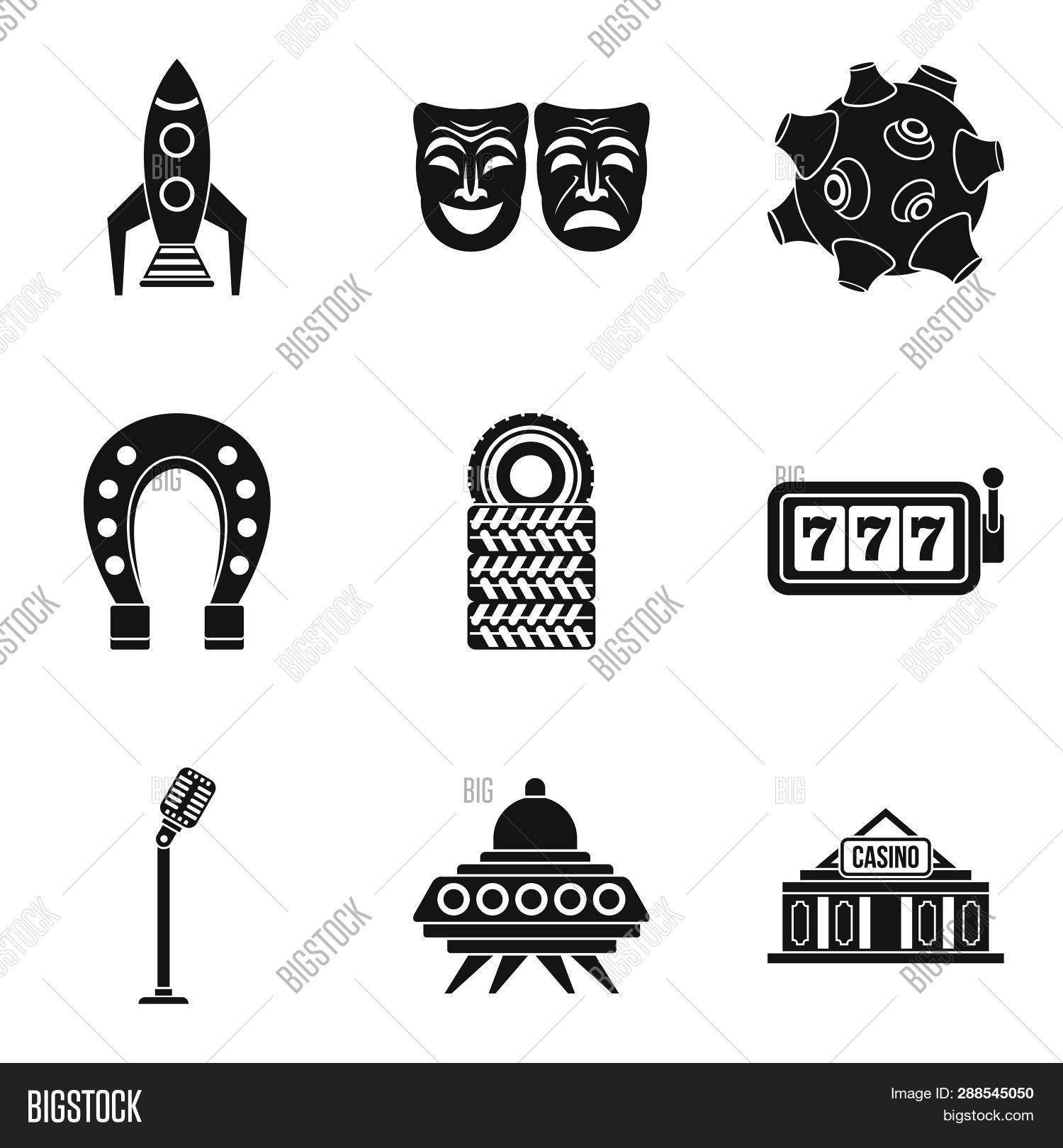 Roulette Icons Set. Image & Photo (Free Trial) | Bigstock