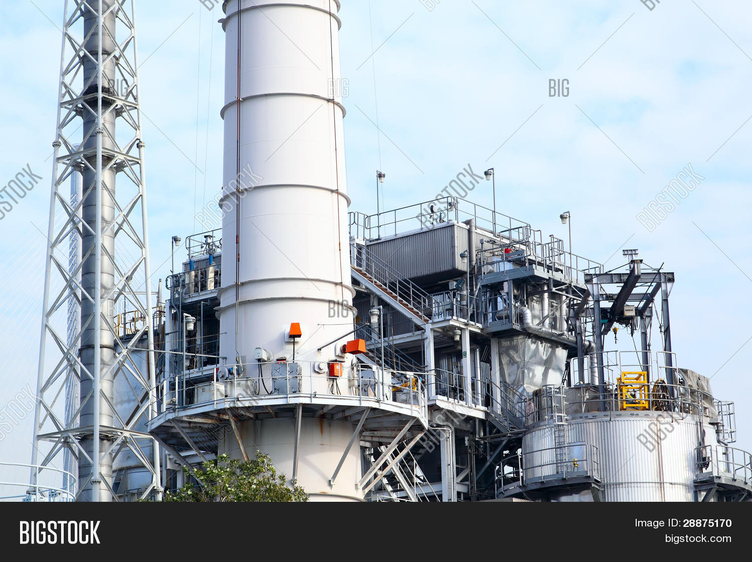 Part Big Oil Refinery Image & Photo (Free Trial) | Bigstock