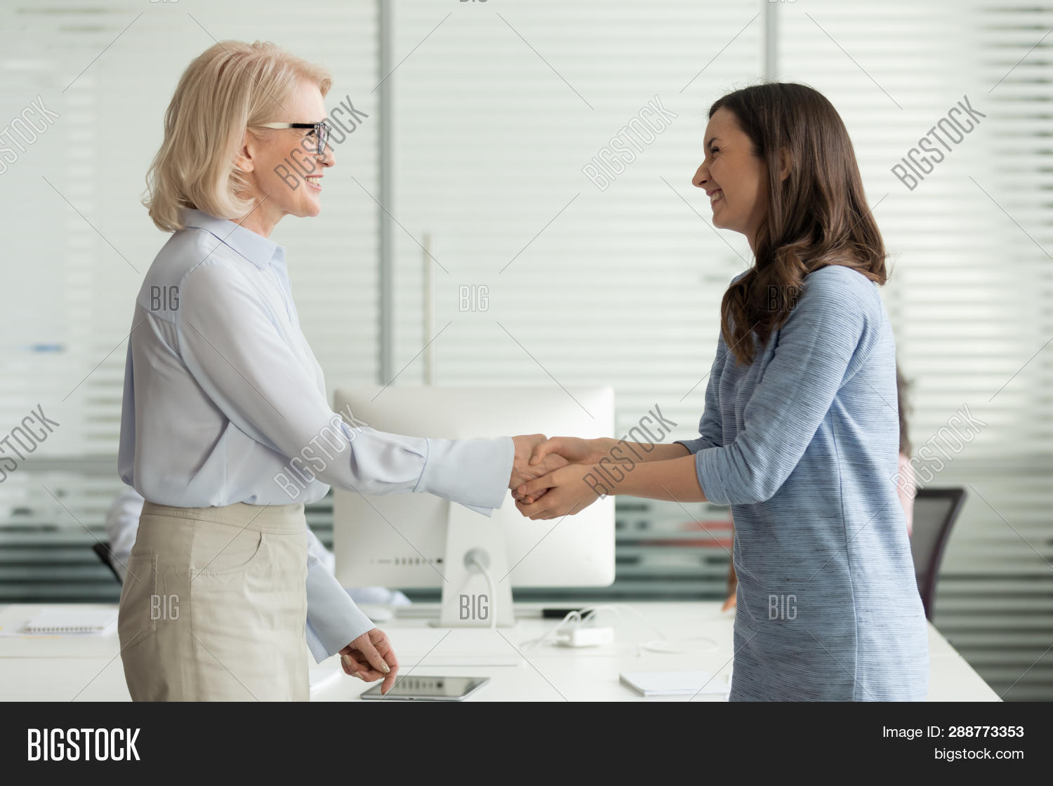 Happy Young Intern Get Image & Photo (Free Trial) | Bigstock