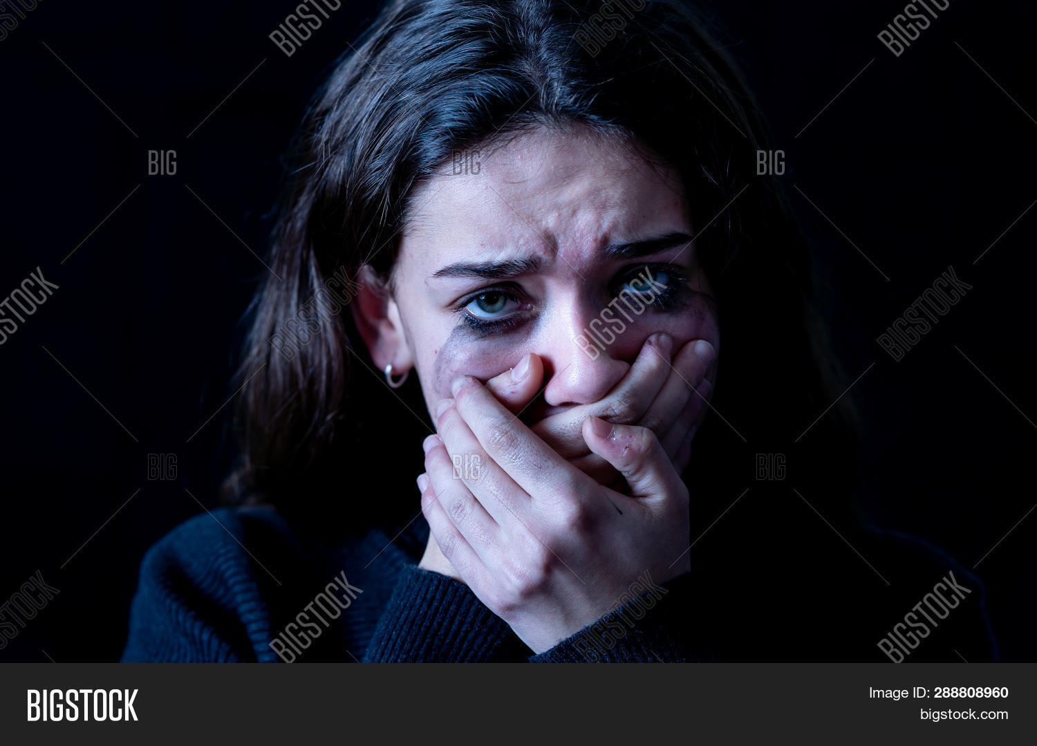 Portrait Young Sad Image & Photo (Free Trial) | Bigstock