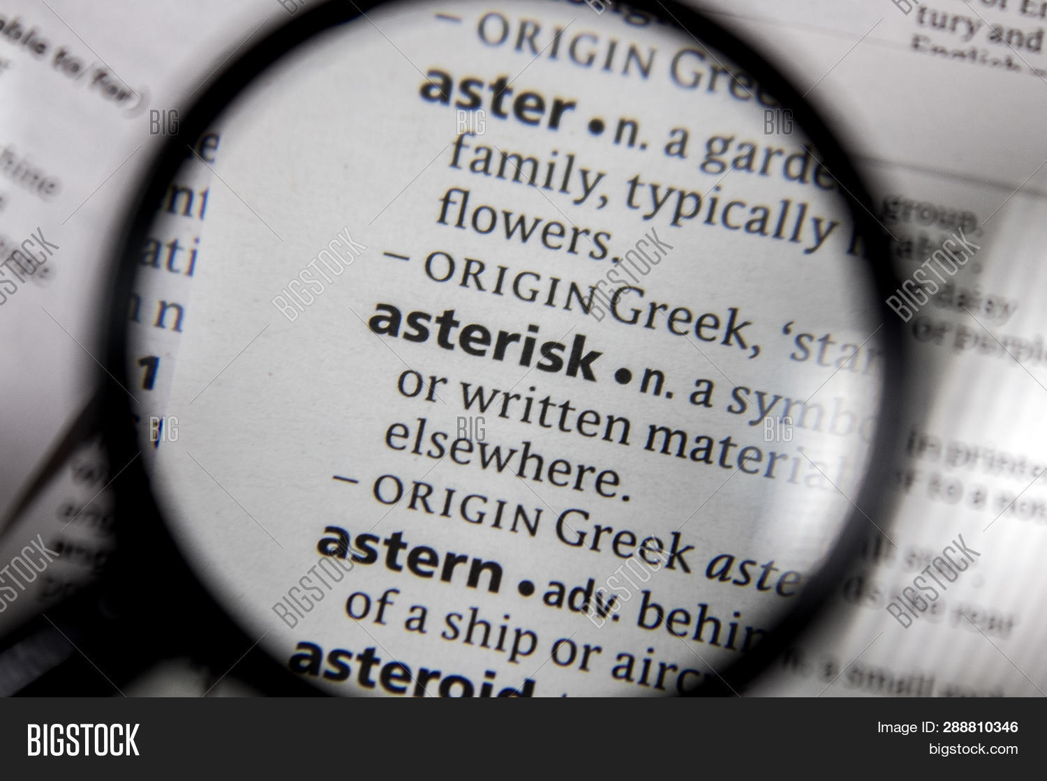 Word Phrase Asterisk Image & Photo (Free Trial) | Bigstock
