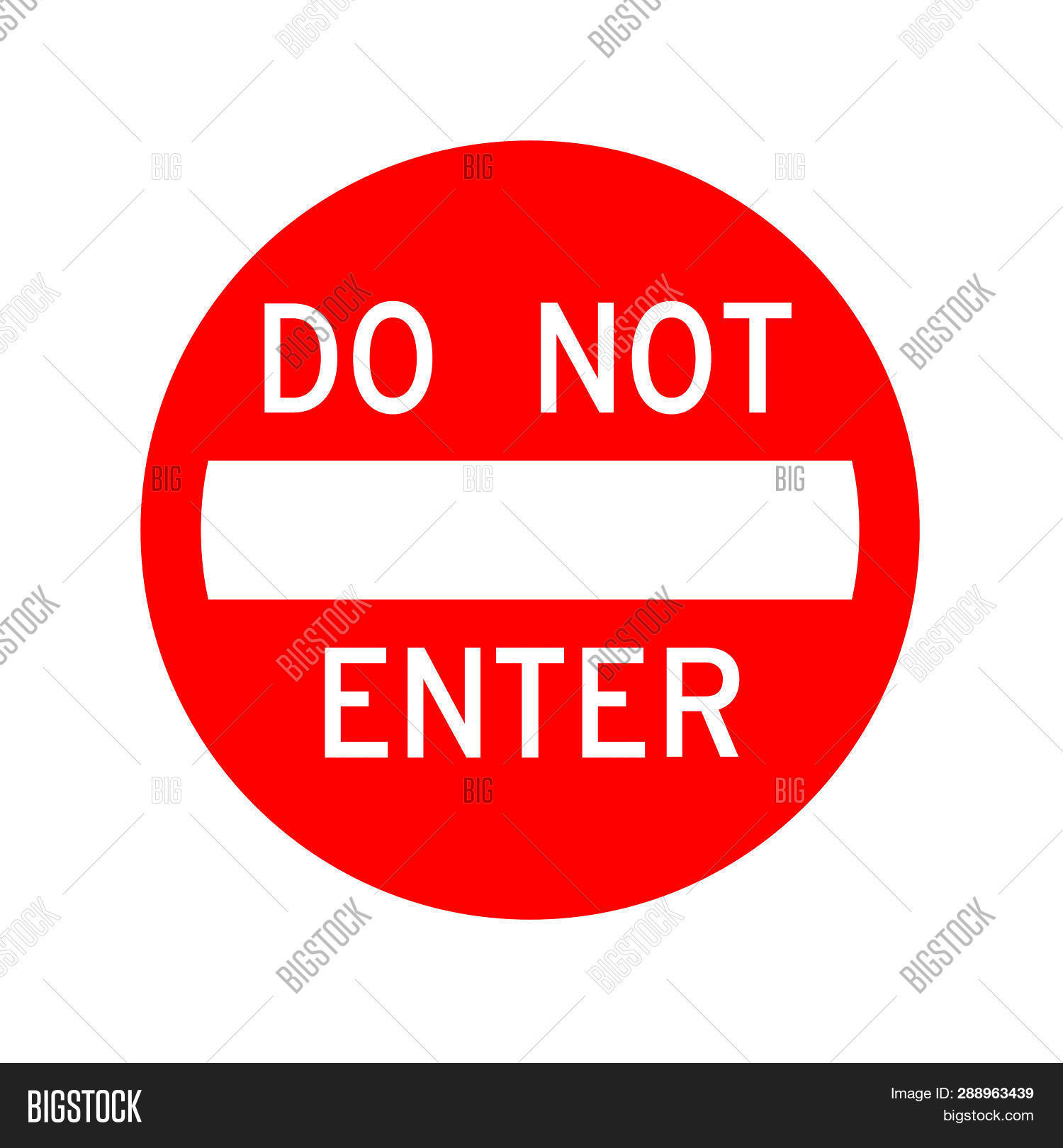 Do Not Enter Road Sign Image & Photo (Free Trial) | Bigstock