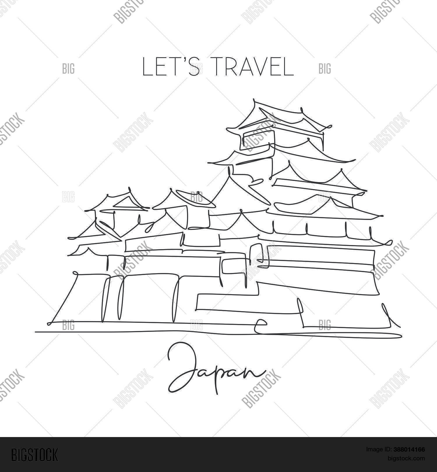 One Continuous Line Vector & Photo (Free Trial) | Bigstock