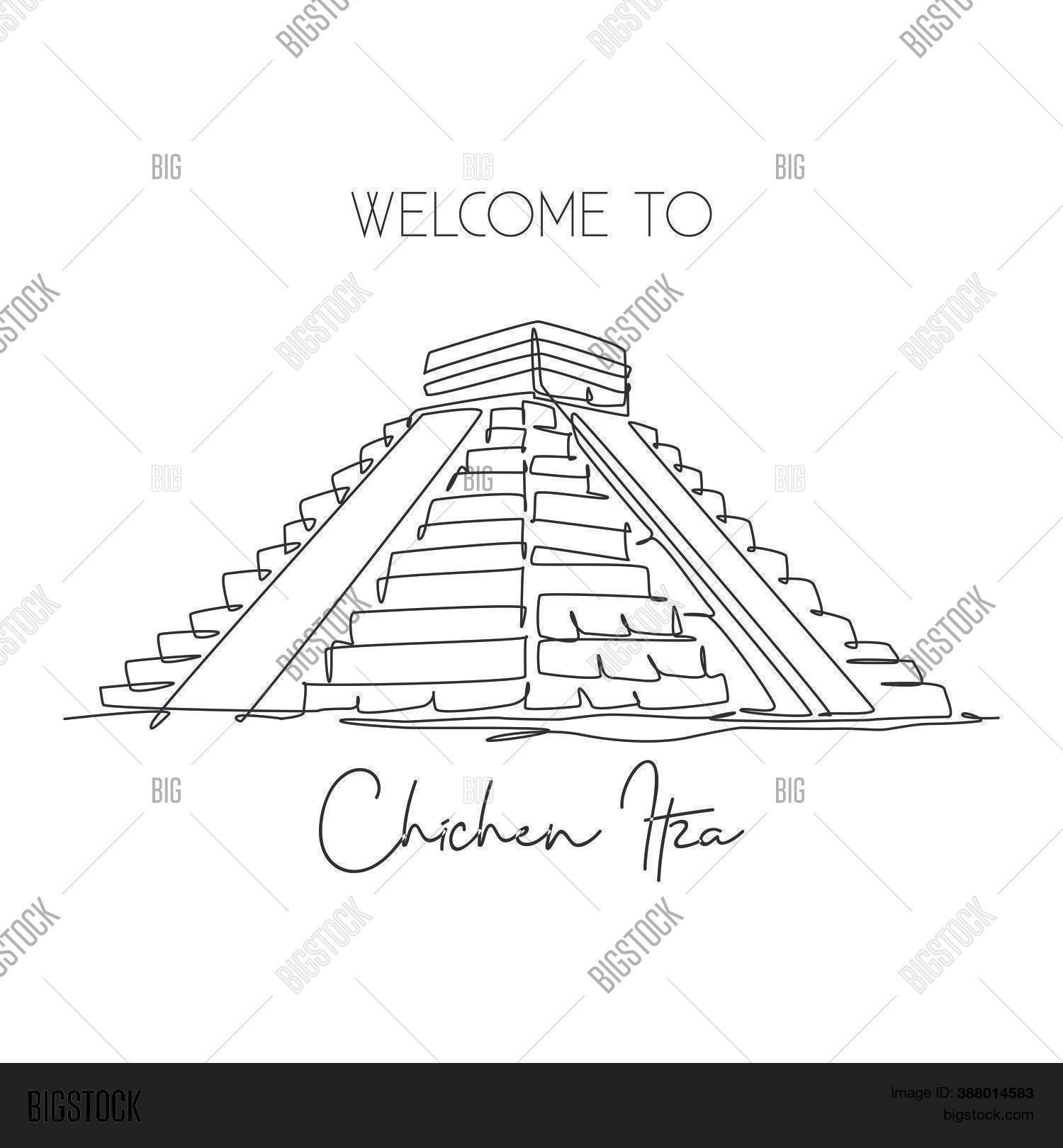 How To Draw A Aztec Pyramid