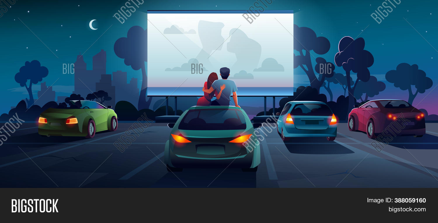 Drive Cinema Car Movie Image & Photo (Free Trial) | Bigstock
