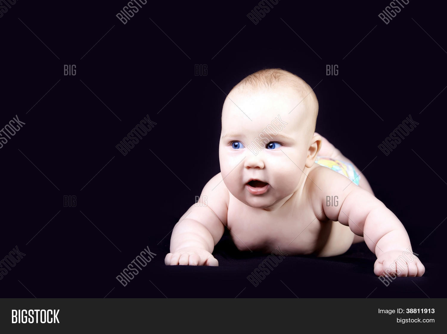 Four Months Baby On Image & Photo (Free Trial) | Bigstock