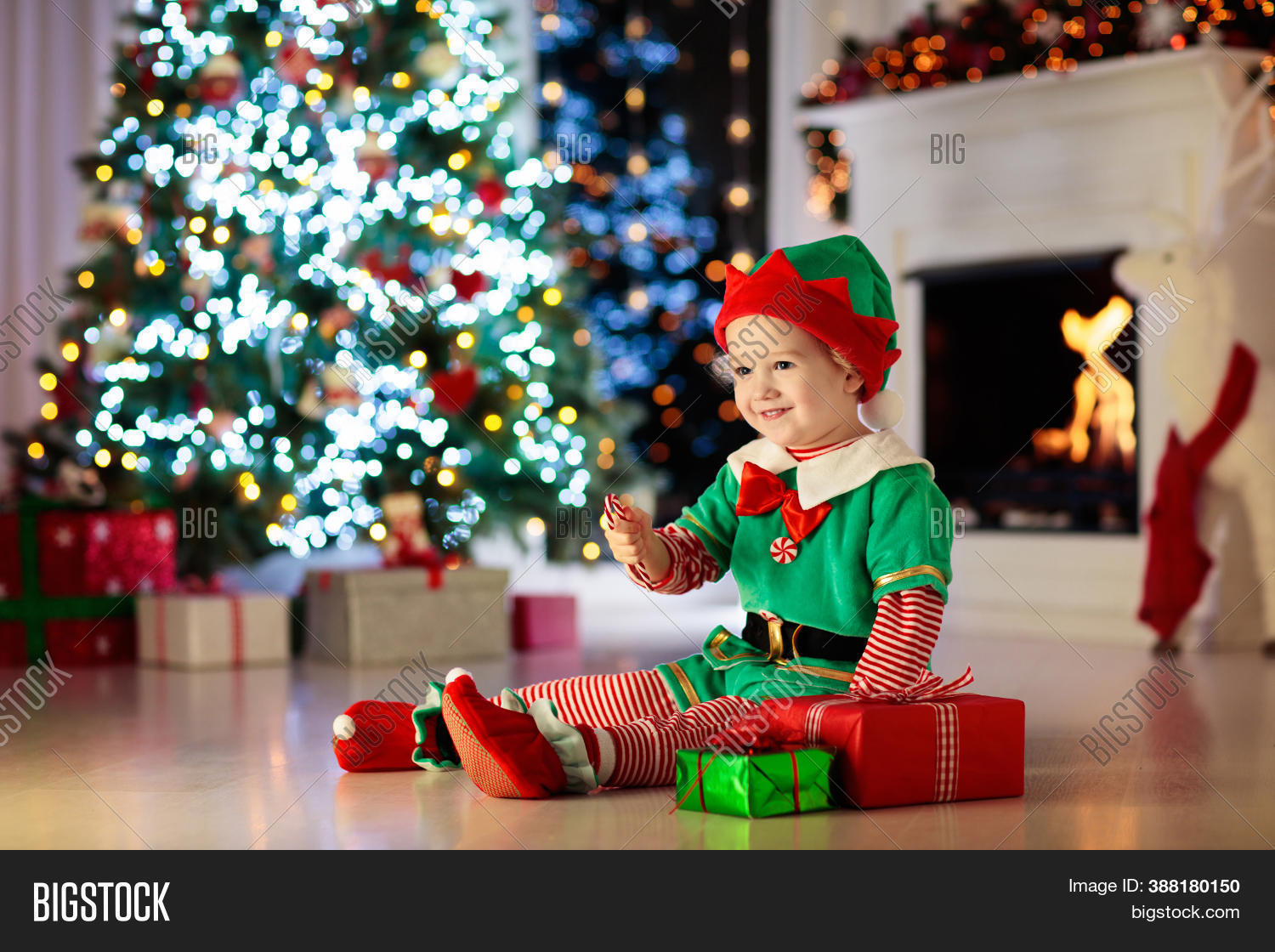 Kids Christmas Tree. Image & Photo (Free Trial) | Bigstock
