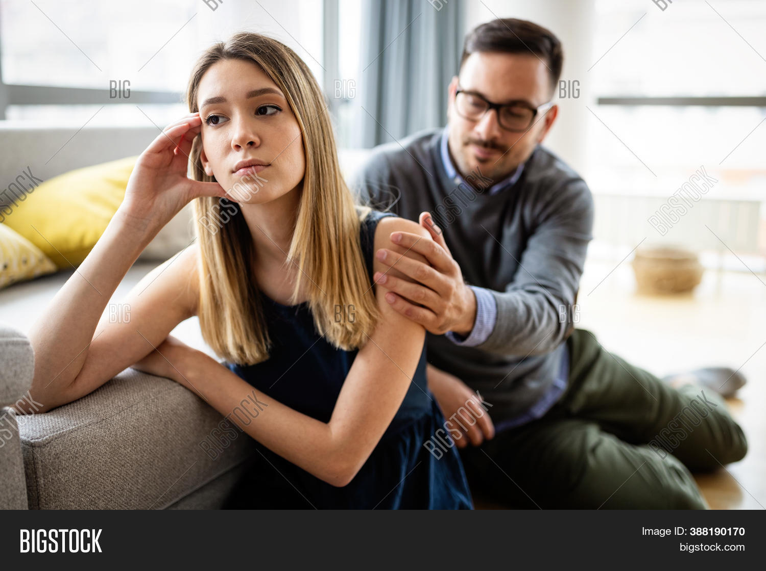 Stressed Couple Image & Photo (Free Trial) | Bigstock
