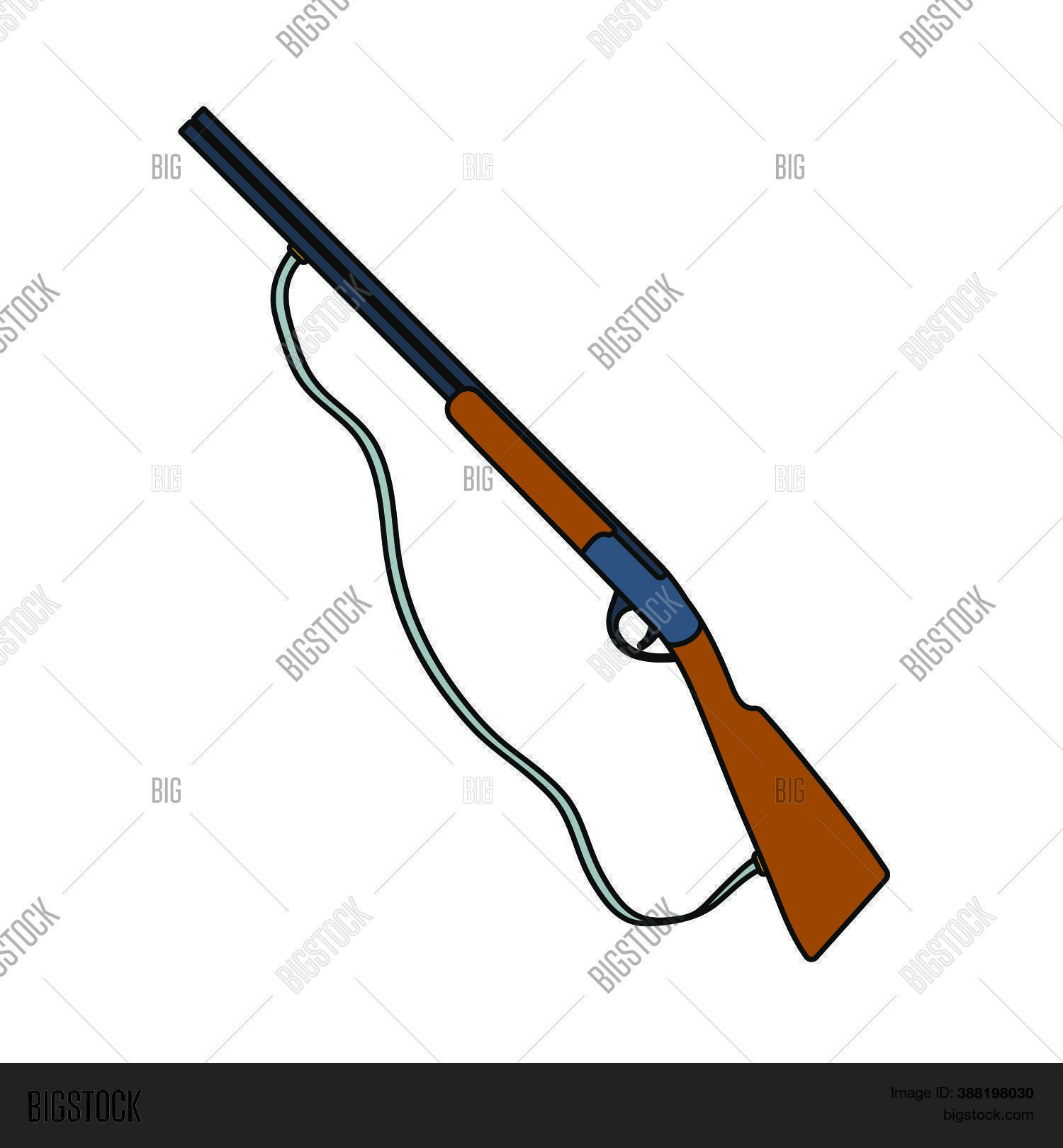 Icon Hunting Gun. Vector & Photo (Free Trial) | Bigstock