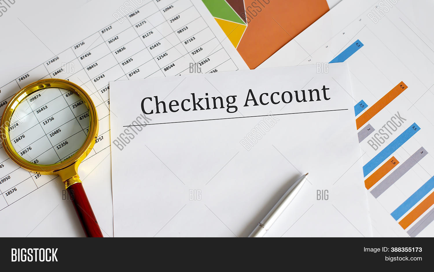 Paper Checking Account Image & Photo (Free Trial) | Bigstock