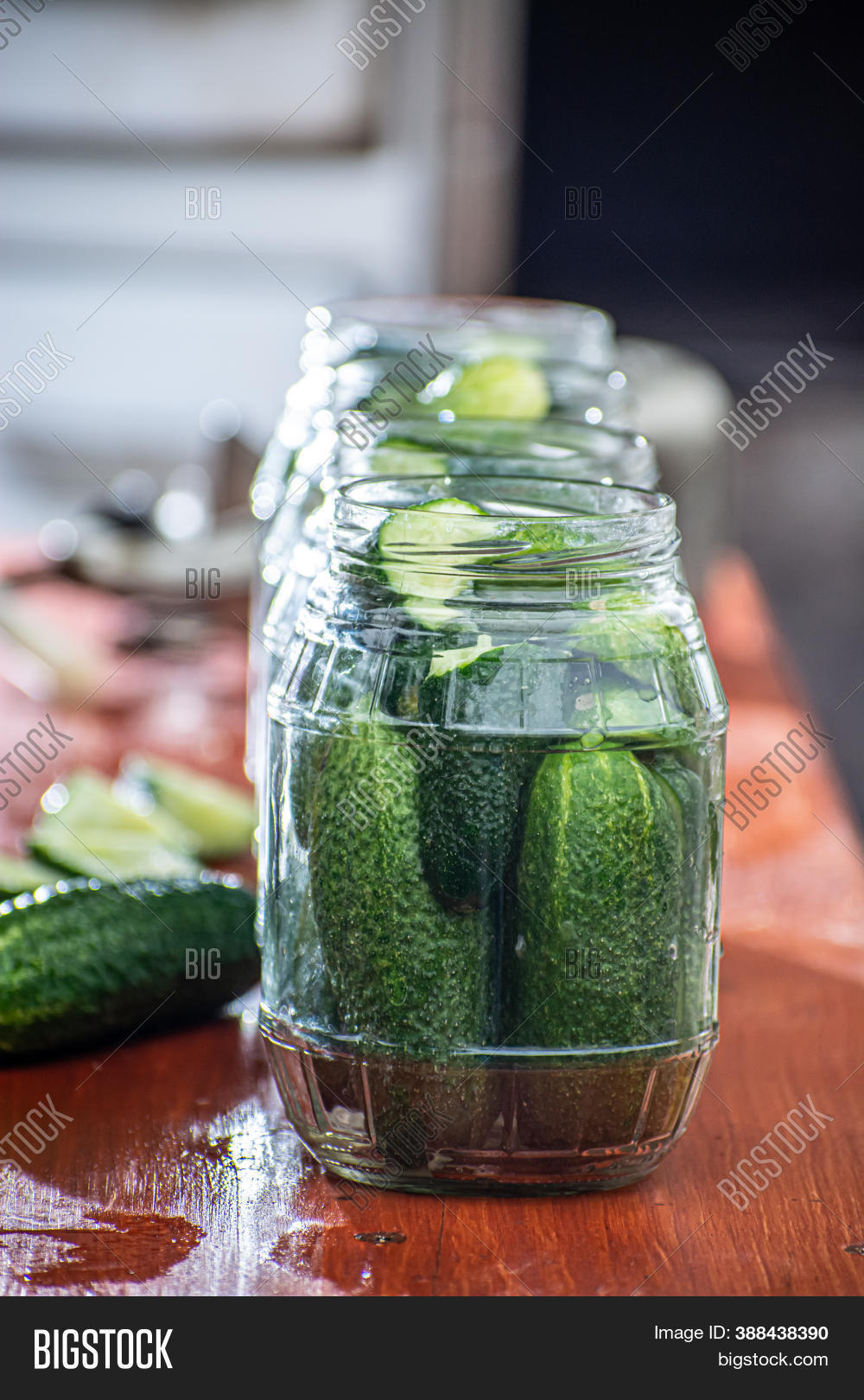 Cucumbers Jars, Image & Photo (Free Trial) | Bigstock