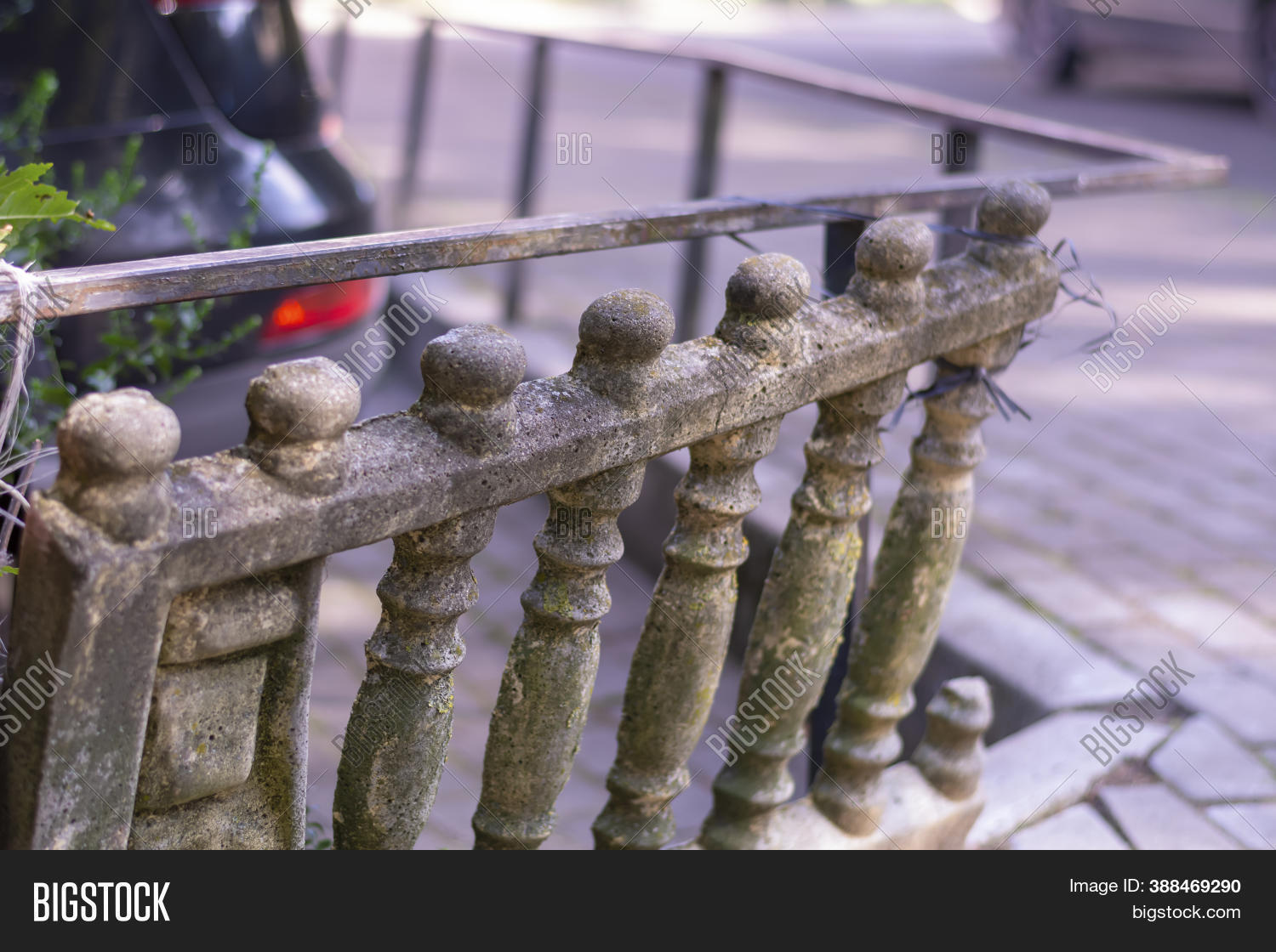 Old Stone Balustrade Image & Photo (Free Trial) | Bigstock