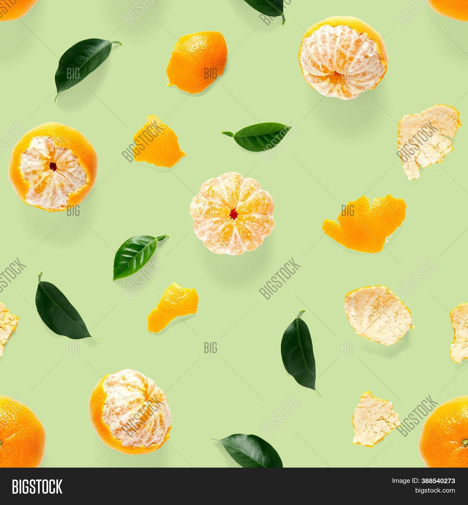 Mandarine Seamless Image & Photo (Free Trial) | Bigstock