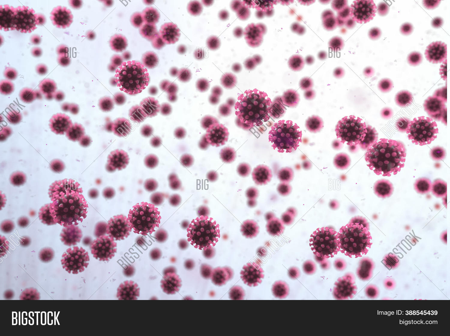 Close- Virus Cells Image & Photo (Free Trial) | Bigstock