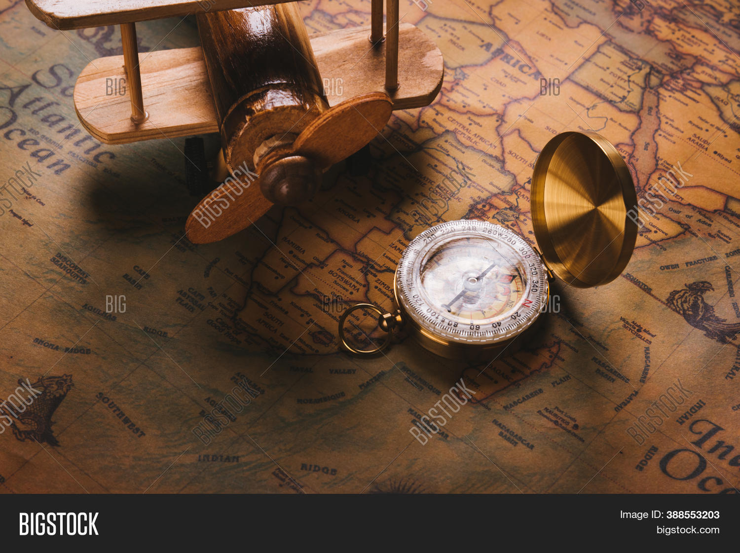 Old Compass Discovery Image And Photo Free Trial Bigstock