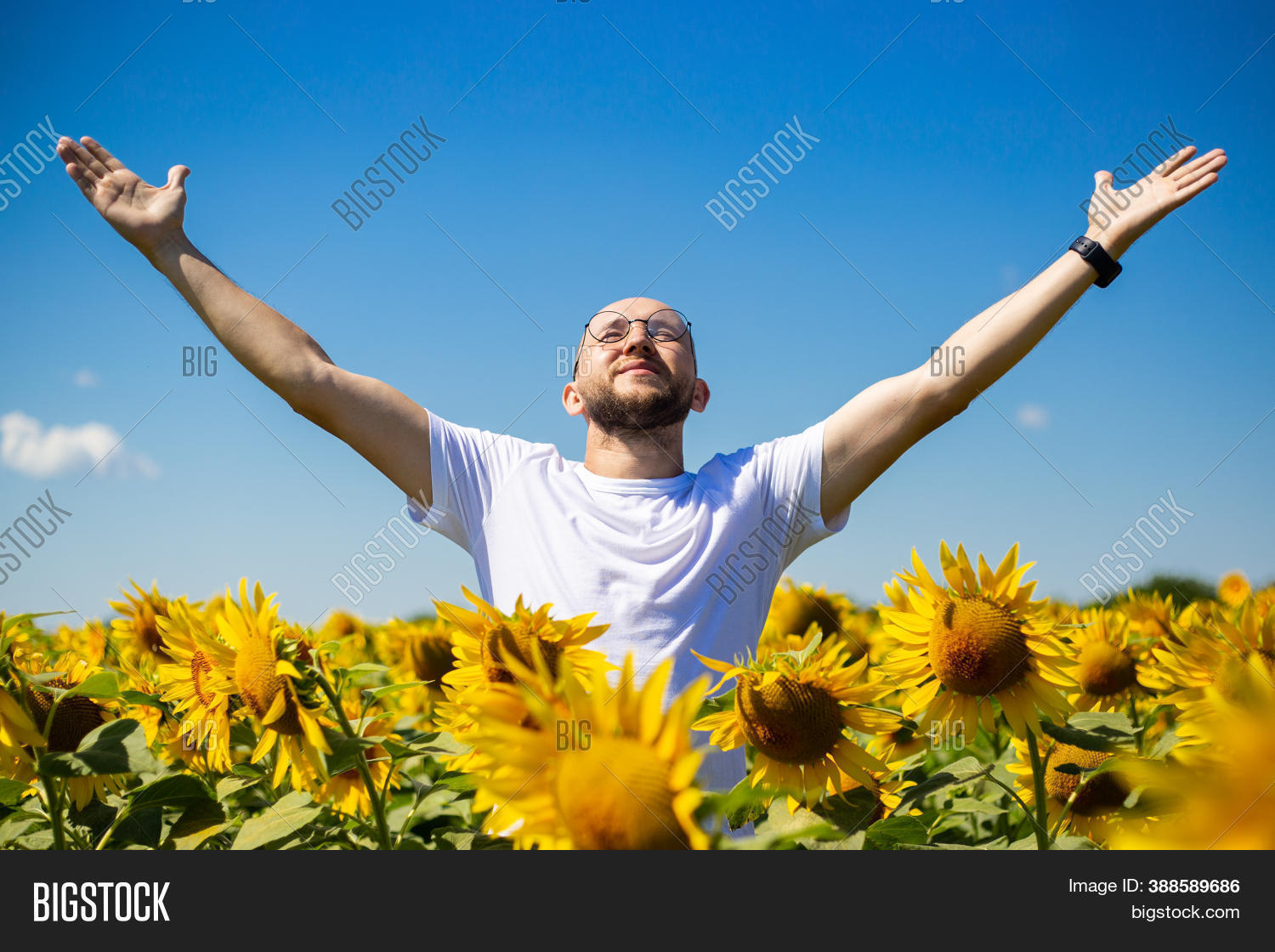 Young Man Raised His Image & Photo (Free Trial) | Bigstock