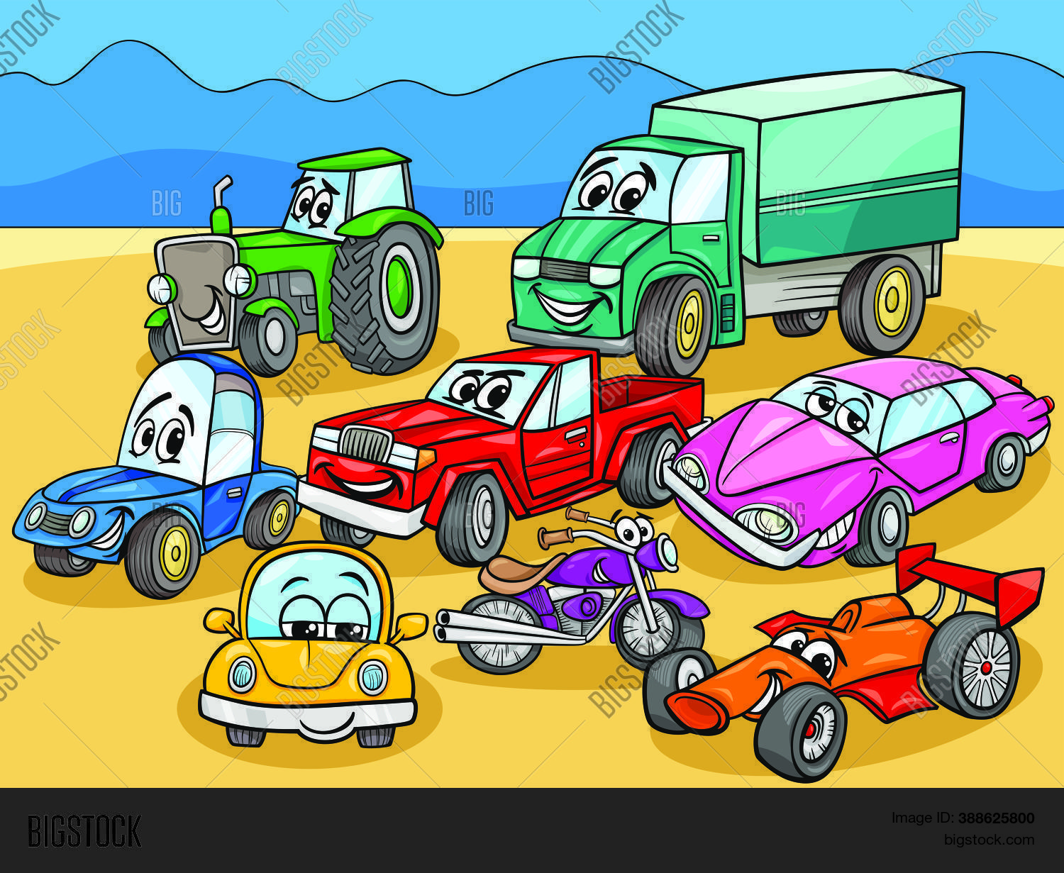 Cartoon Illustration Vector & Photo (Free Trial) | Bigstock