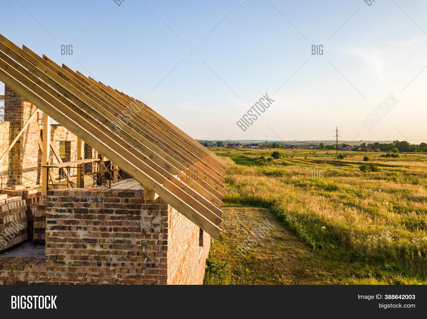 Unfinished Brick House Image & Photo (Free Trial) | Bigstock