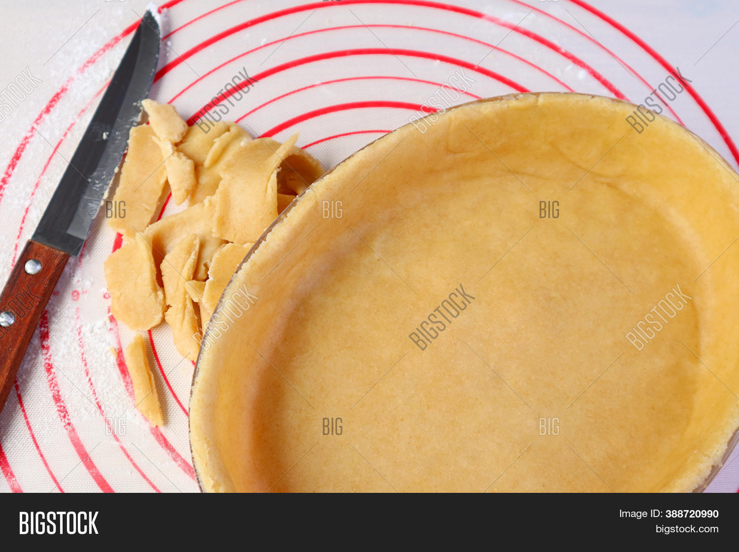 Excess Dough Trimmed Image & Photo (Free Trial) | Bigstock