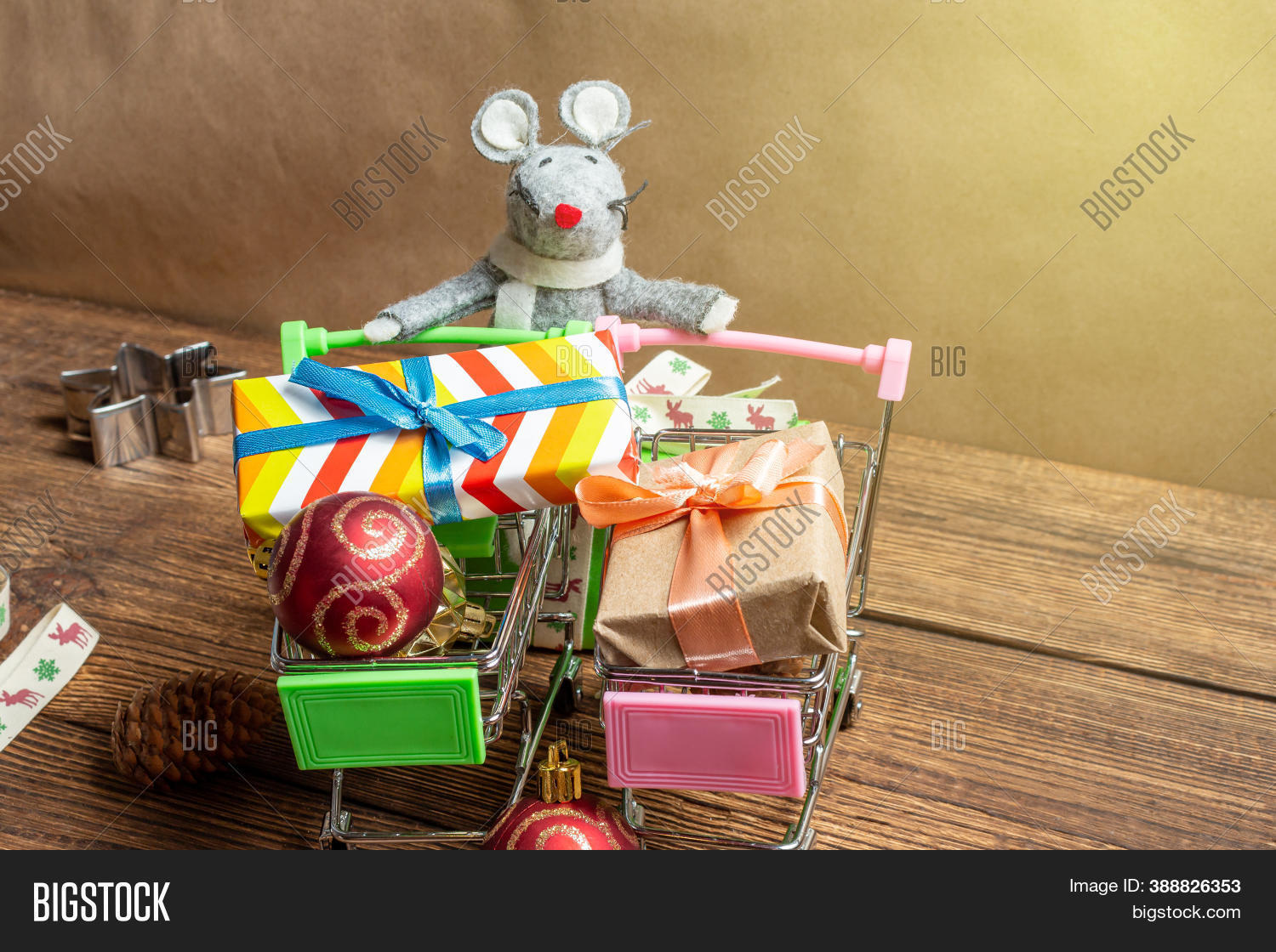 Cute Gray Rat Toy Gift Image & Photo (Free Trial) | Bigstock