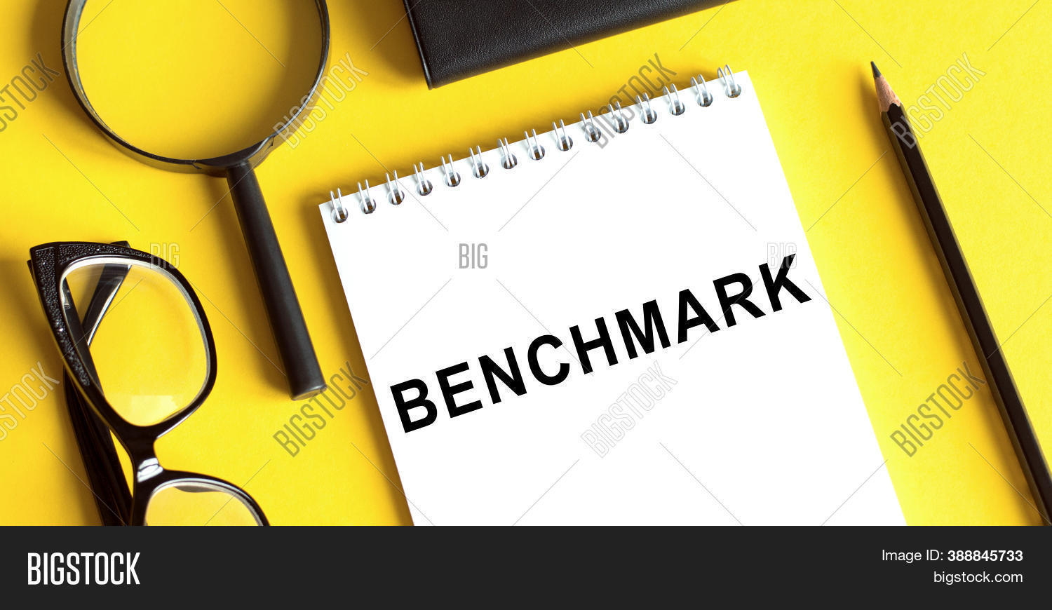 Benchmark, Text On Image & Photo (Free Trial) | Bigstock