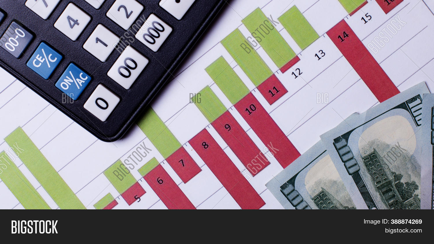 Calculator, Graph Image & Photo (Free Trial) | Bigstock