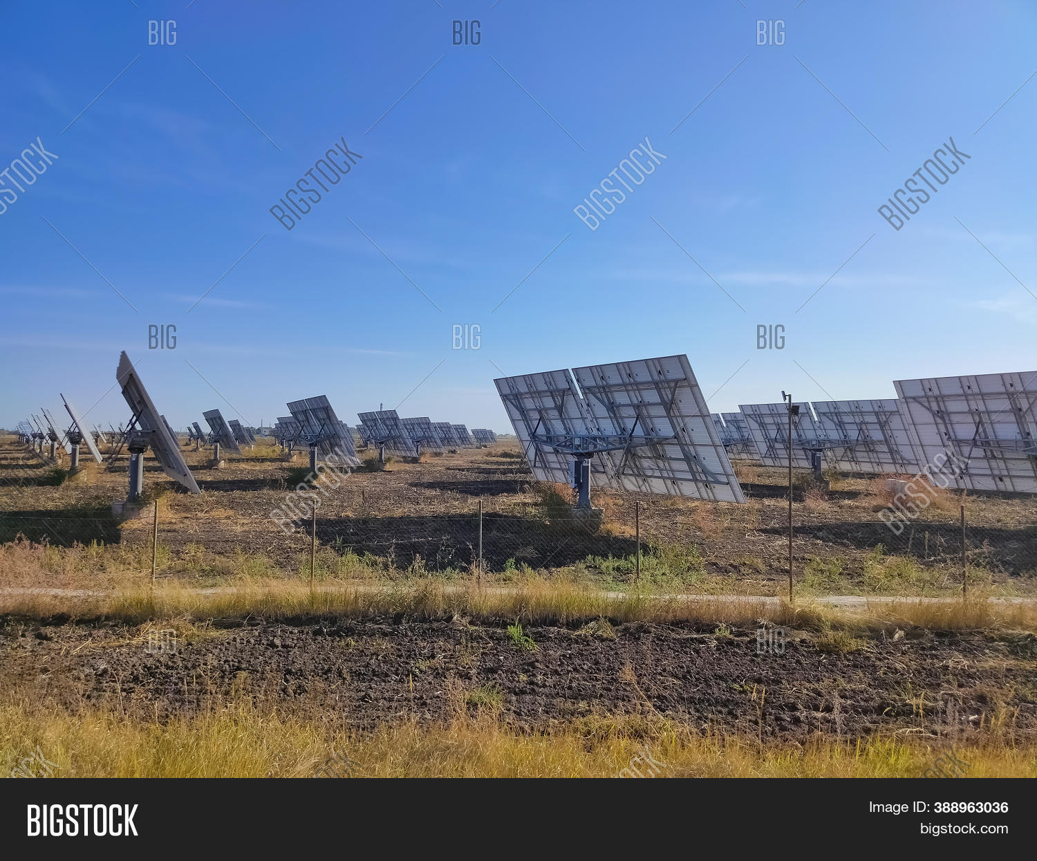 Solar Panels Station Image & Photo (Free Trial) | Bigstock