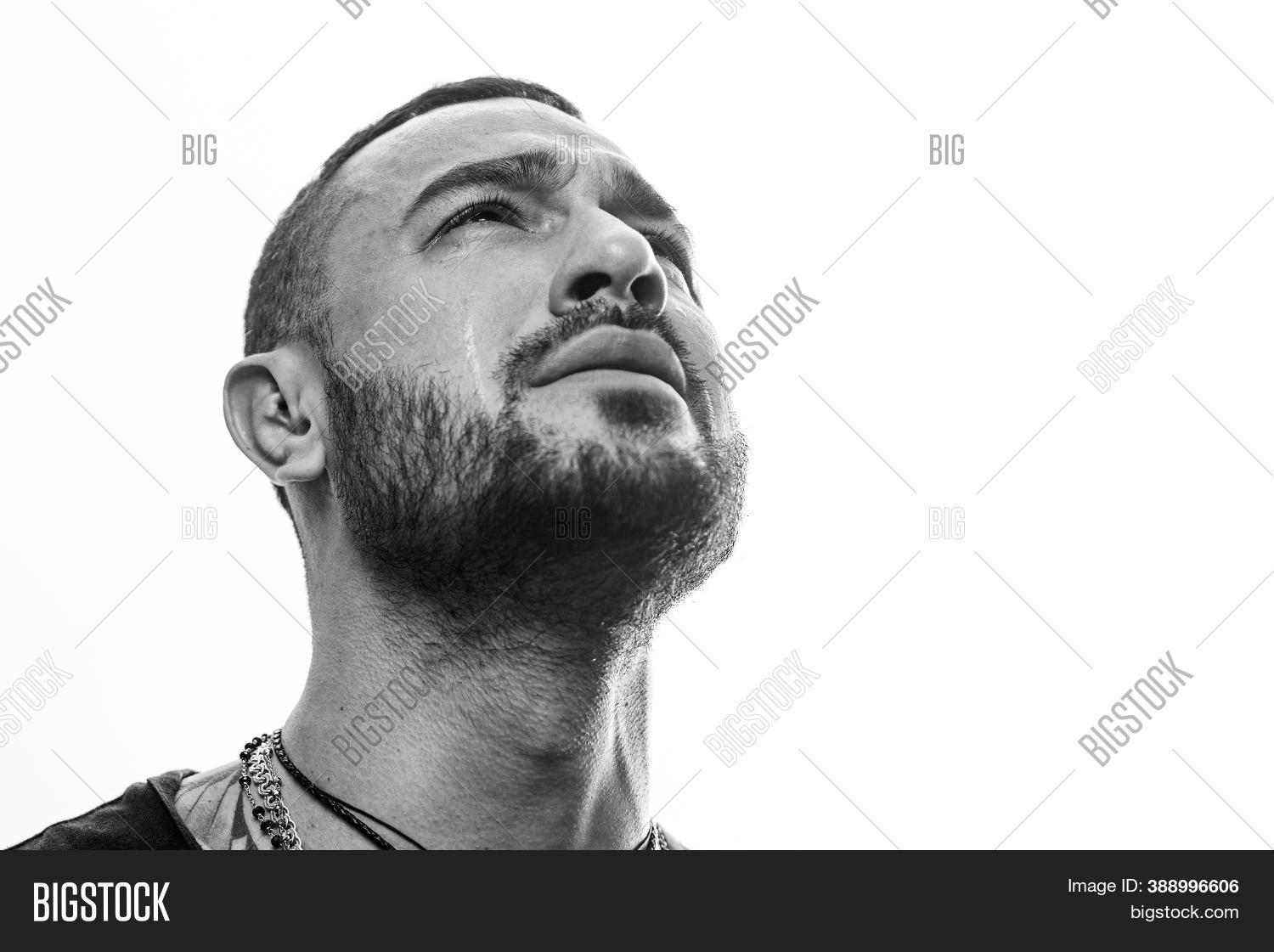 Unhappy Man Looking Image & Photo (Free Trial) | Bigstock