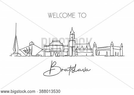 Single Continuous Vector & Photo (Free Trial) | Bigstock